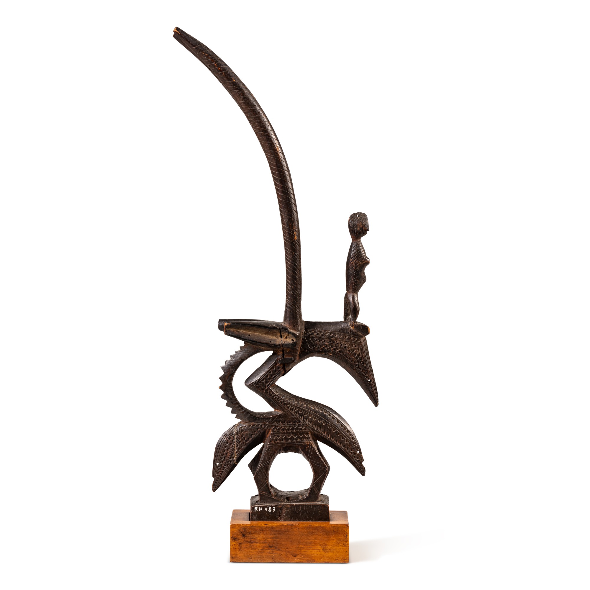 Cimier ciwara, Bamana, Mali | Ciwara Headdress, Bamana, Mali | Living ...