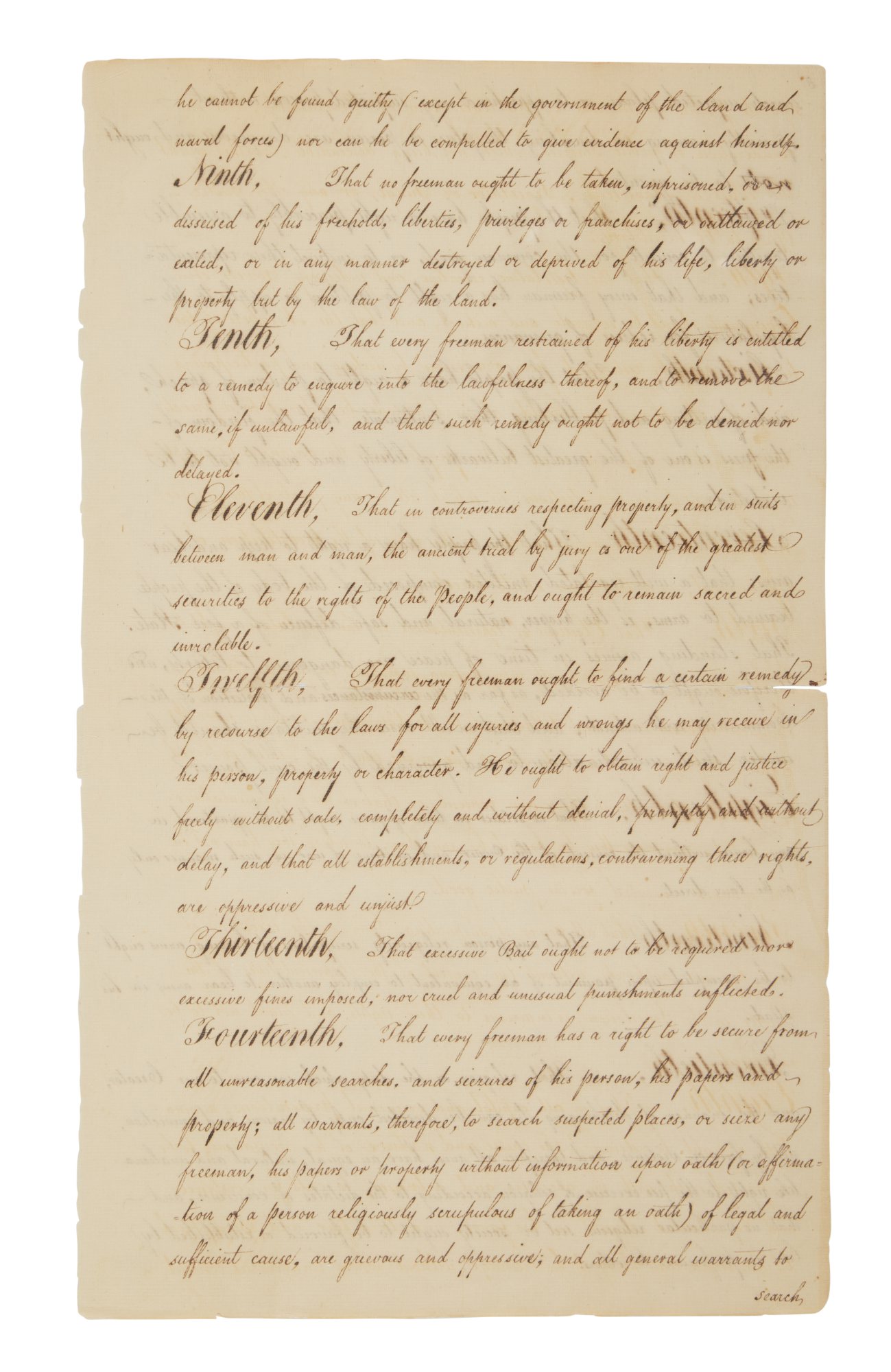 The United States Constitution and the Bill of Rights | An official ...