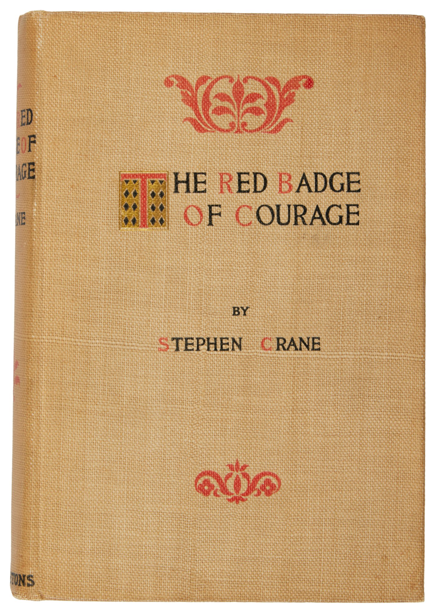 Crane, Stephen | First edition of Crane's most important work | Fine ...