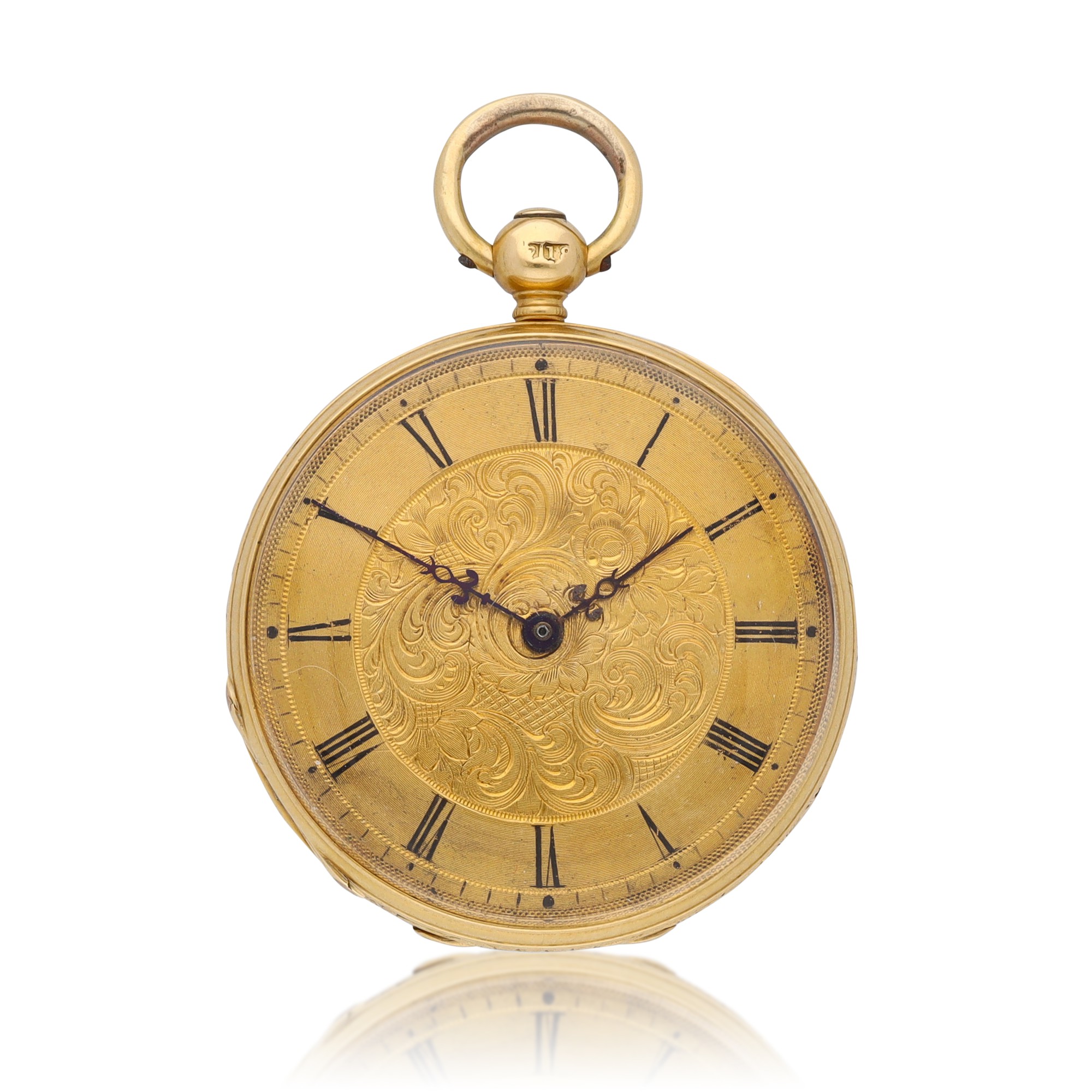 Barwise No. 11/345 A small gold open-faced duplex watch 1840 | Fine ...