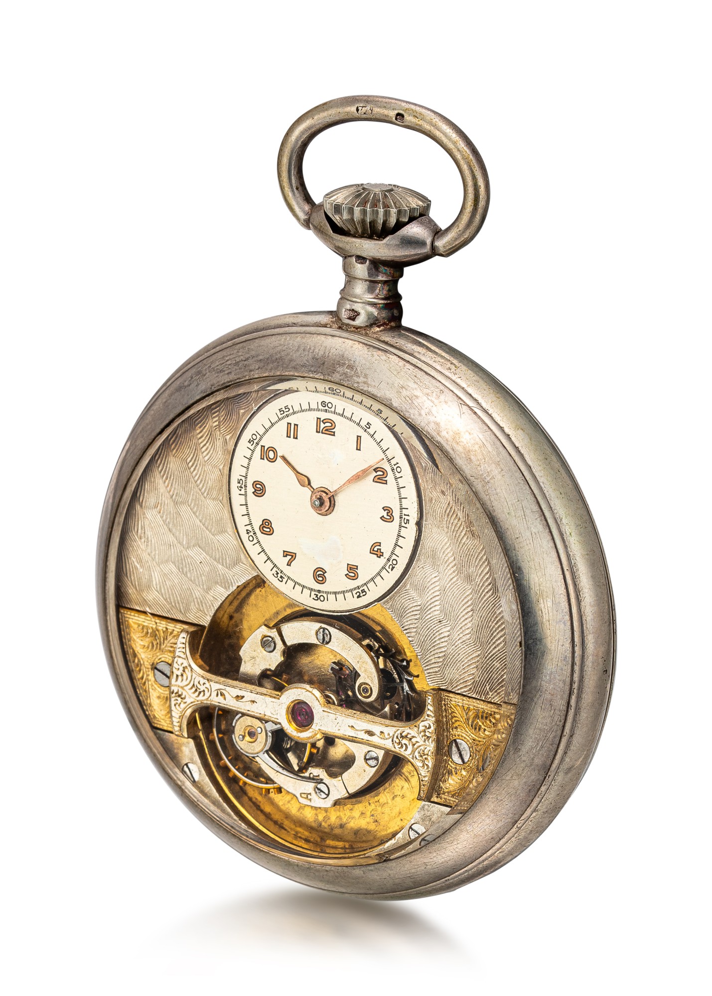 MOBILIS | A SILVER OPENFACE KEYLESS TOURBILLON WATCH, CIRCA 1890 ...