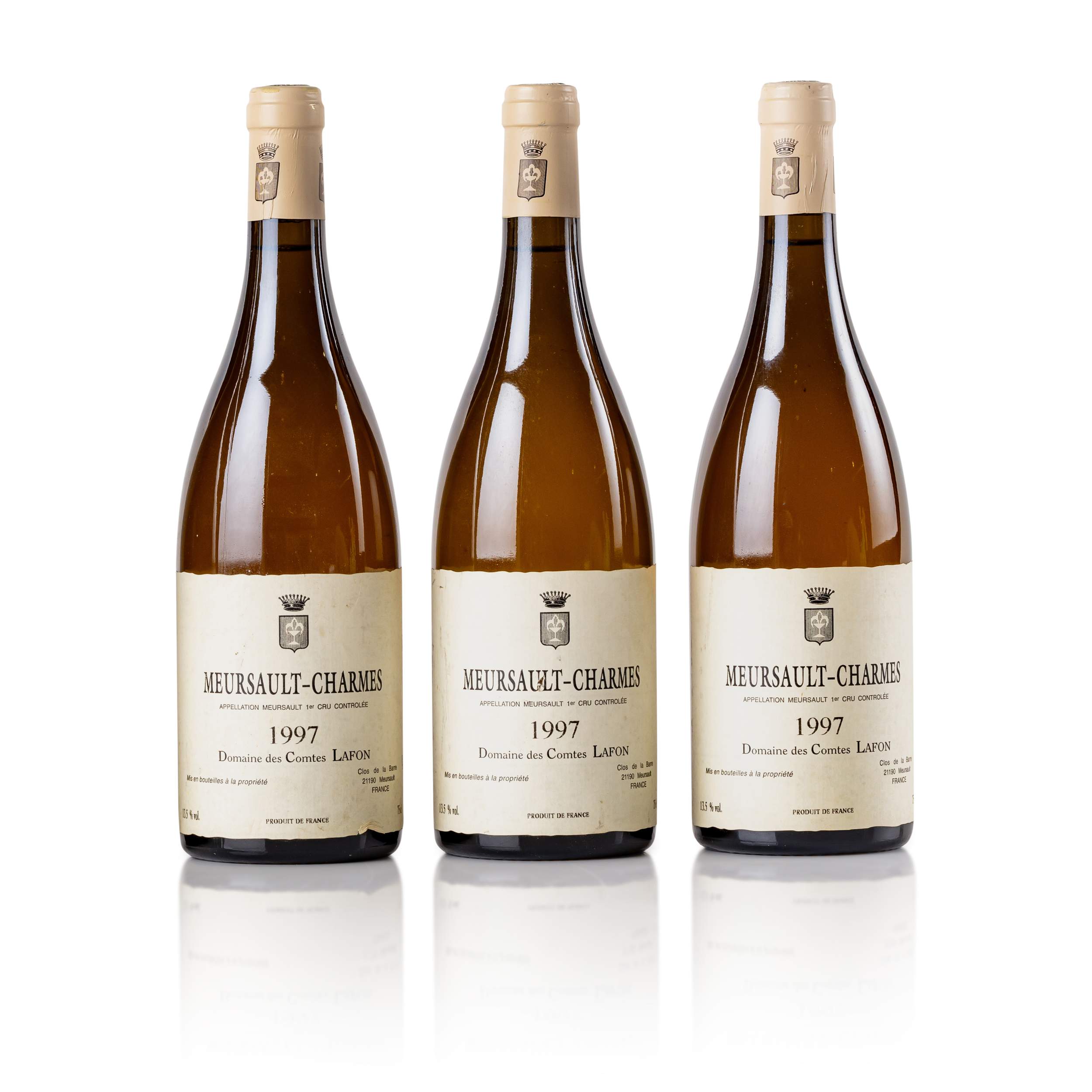 Meursault, Charmes 1997 Domaine des Comtes Lafon (3 BT) | Iconic Wines ...