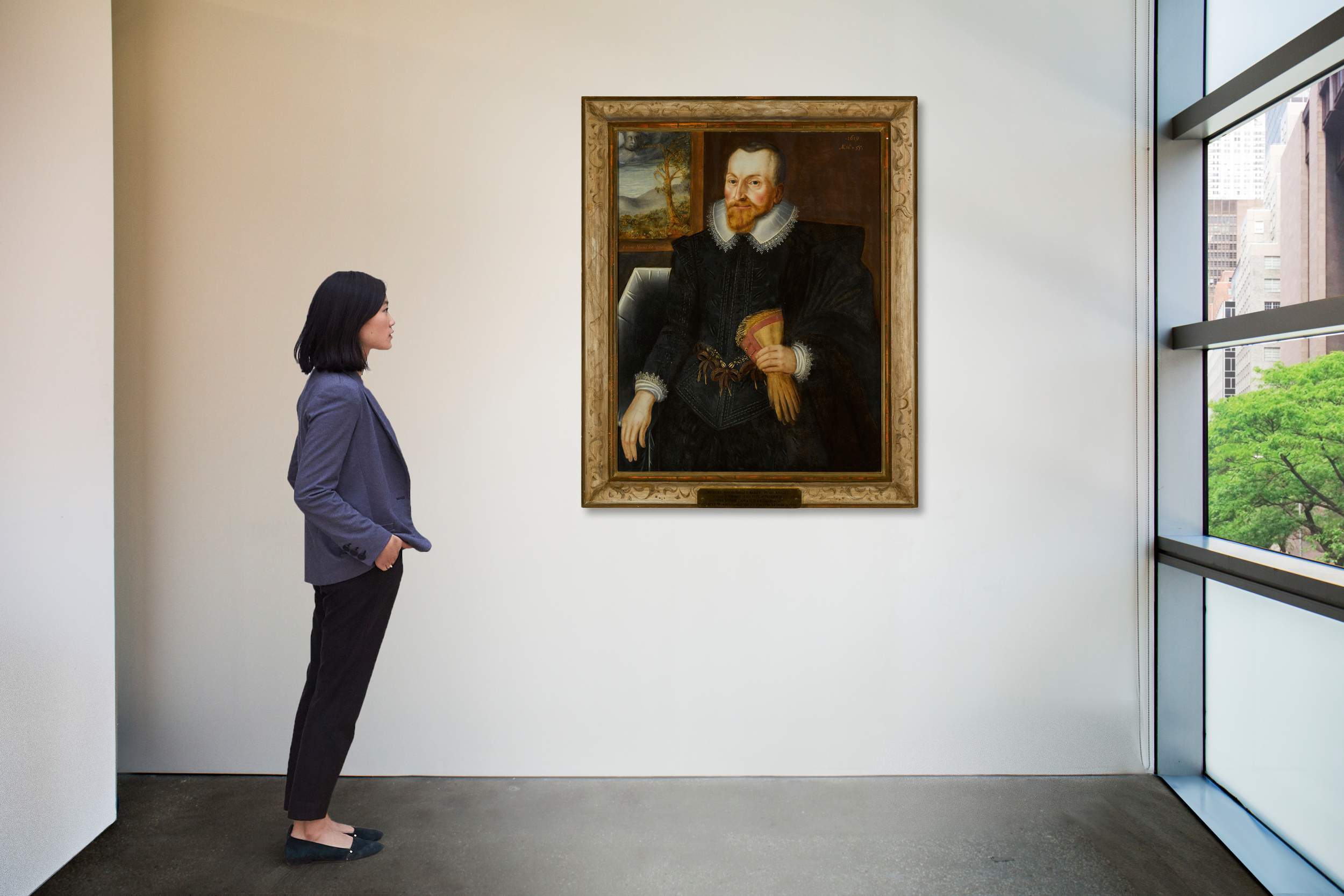 Portrait of a gentleman, probably Robert Woode of Brakene (d. 1623 ...