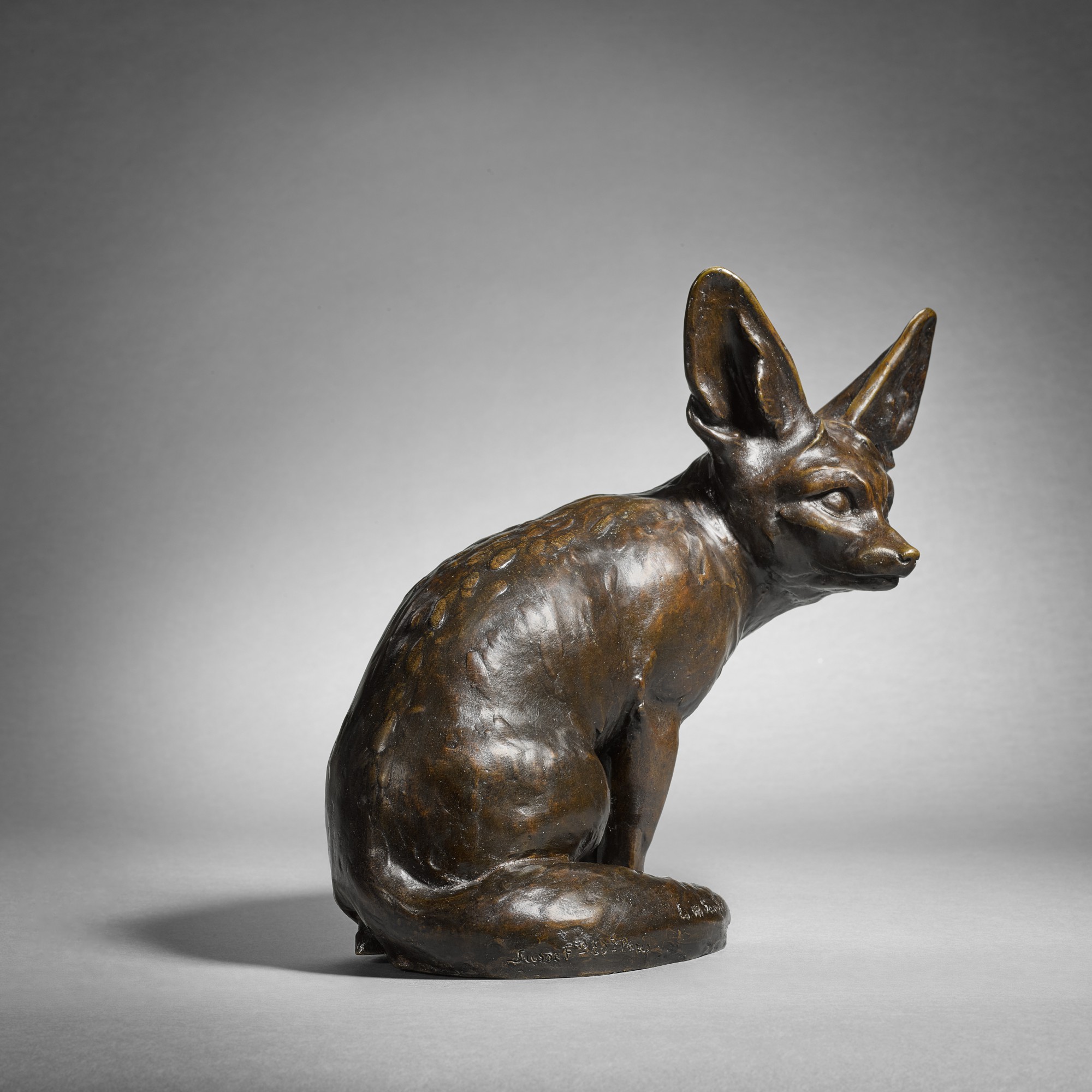 Fennec assis (Seated Fennec Fox) | Sladmore: Life in Bronze | 2022 ...
