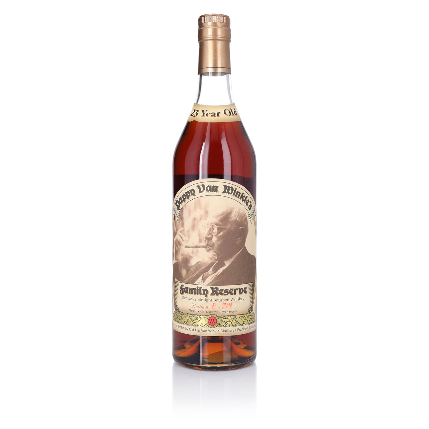 Pappy Van Winkle's 23 Year Old Family Reserve 95.6 proof NV (1 BT 75cl ...