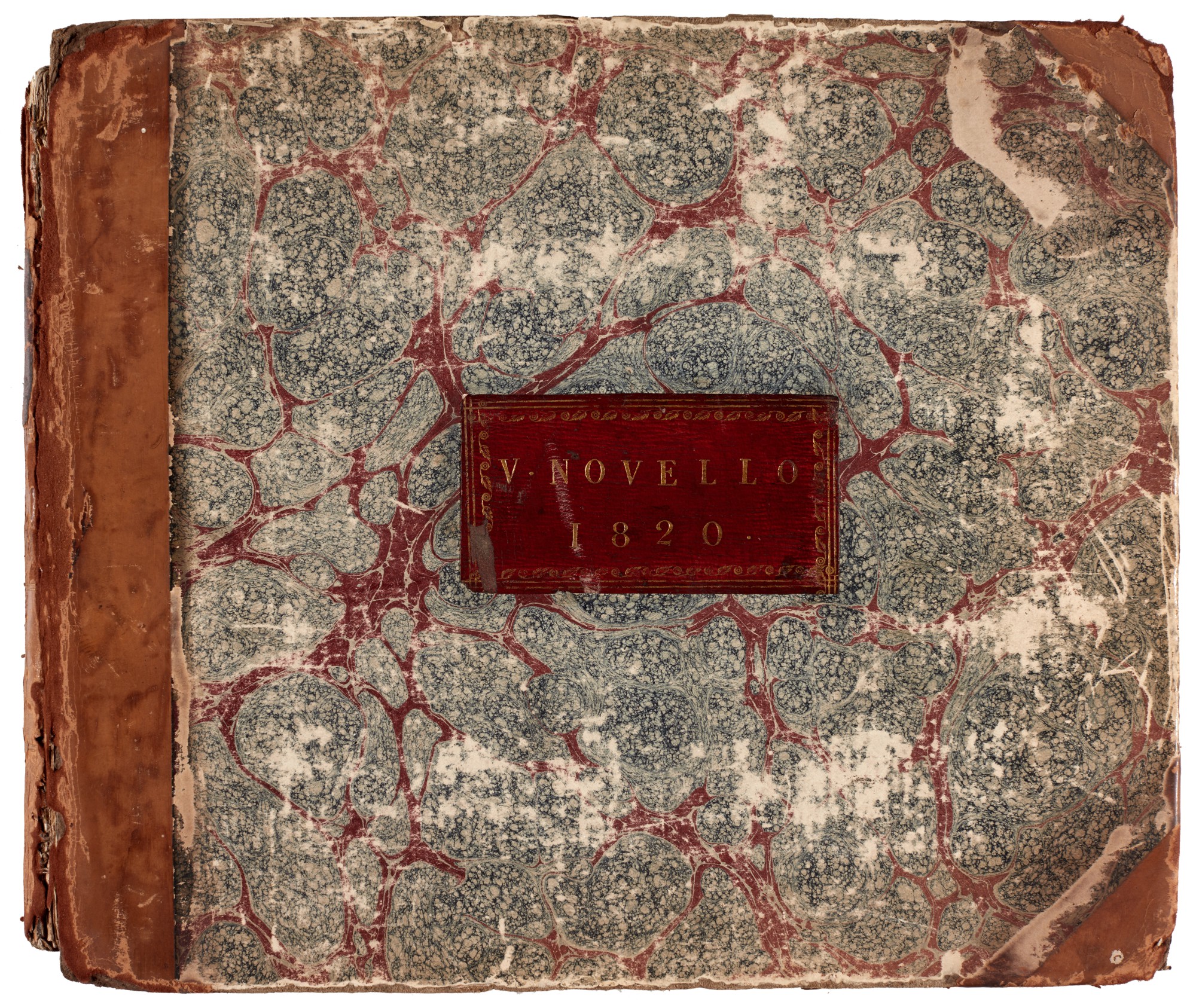 [W.A. Mozart] V. Novello. Autograph manuscript volume of his vocal ...