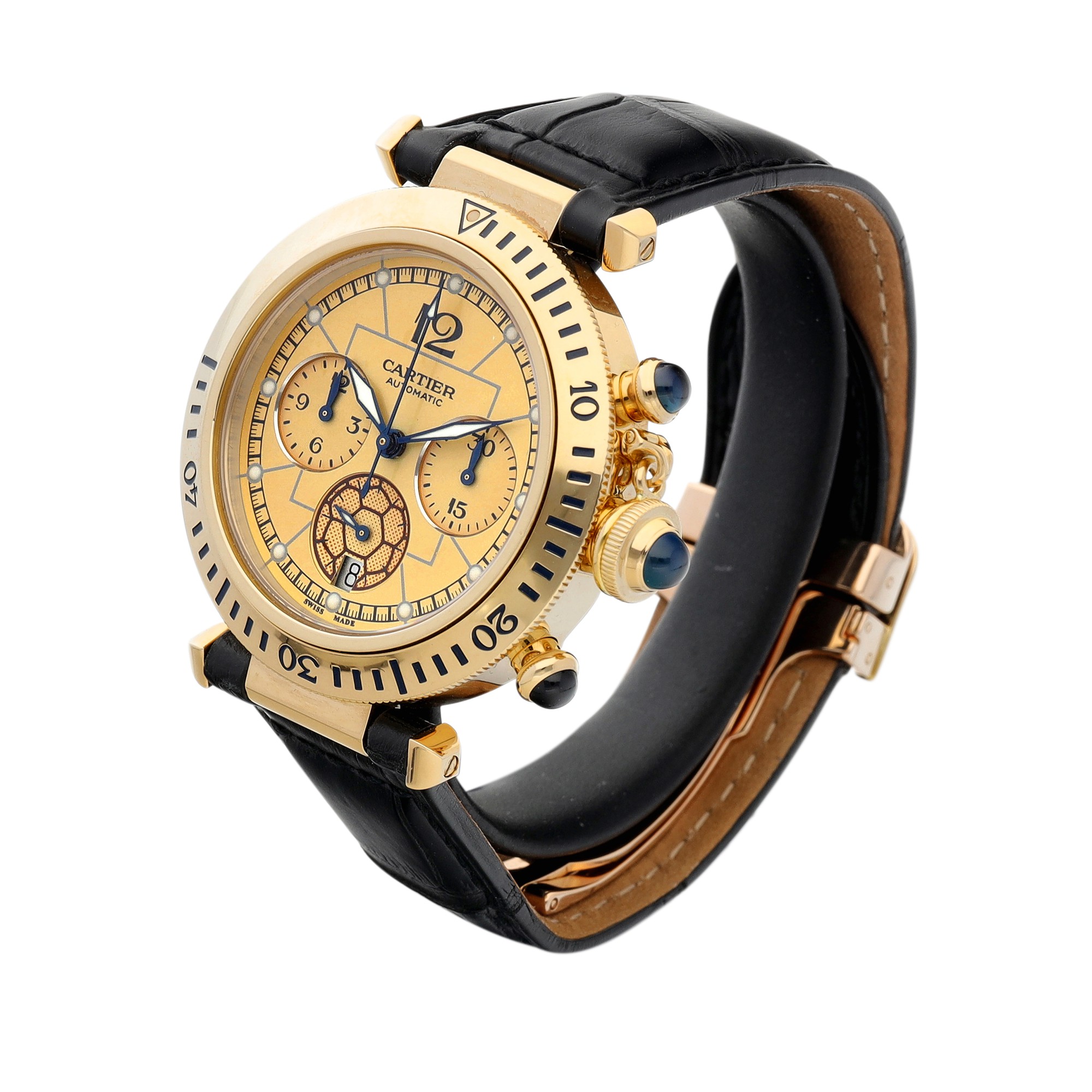 Pasha Chronograph, Reference 2111, A limited edition yellow gold ...