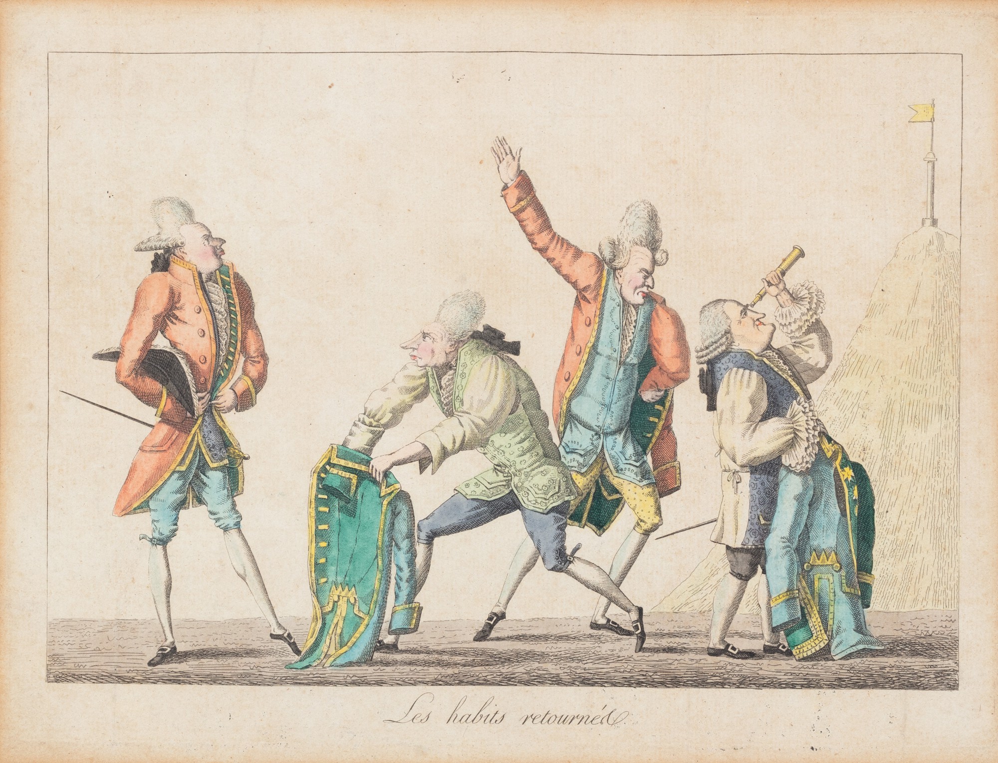 Set of five satyric prints on Napoleon and Empire, France, first ...