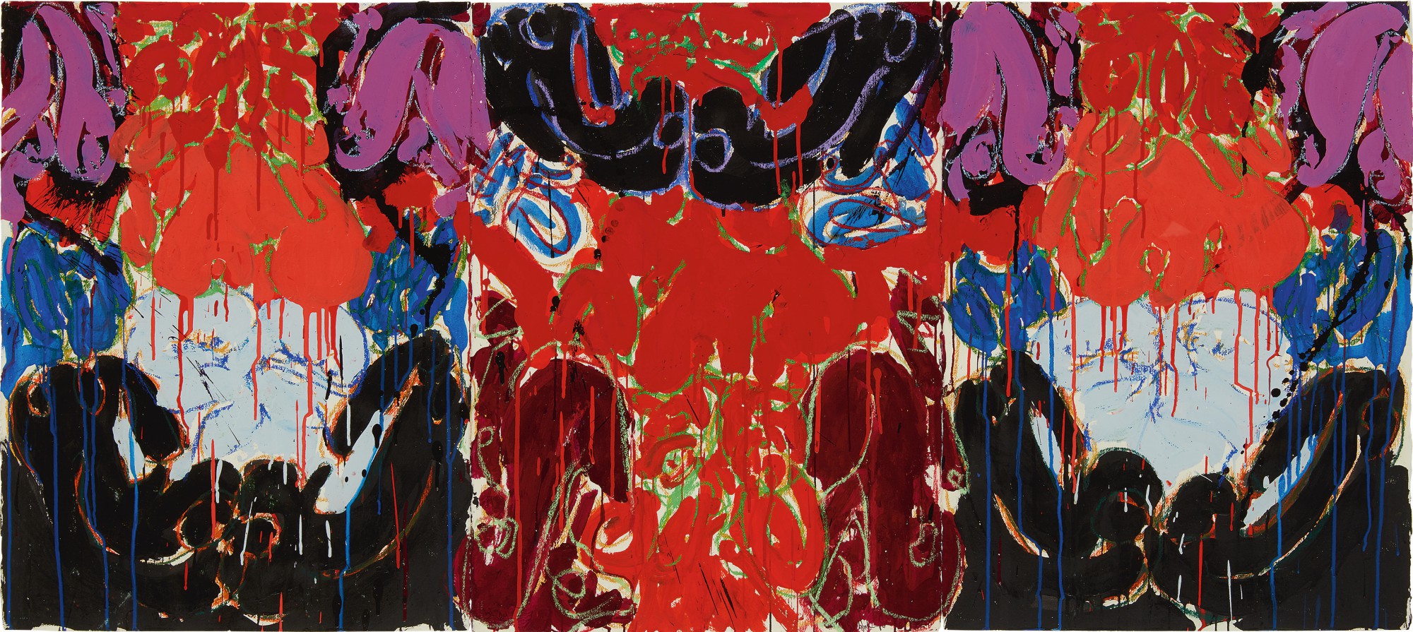 NORMAN BLUHM | TRIPTYCH NO. 1 | Contemporary Art | 2020 | Sotheby's