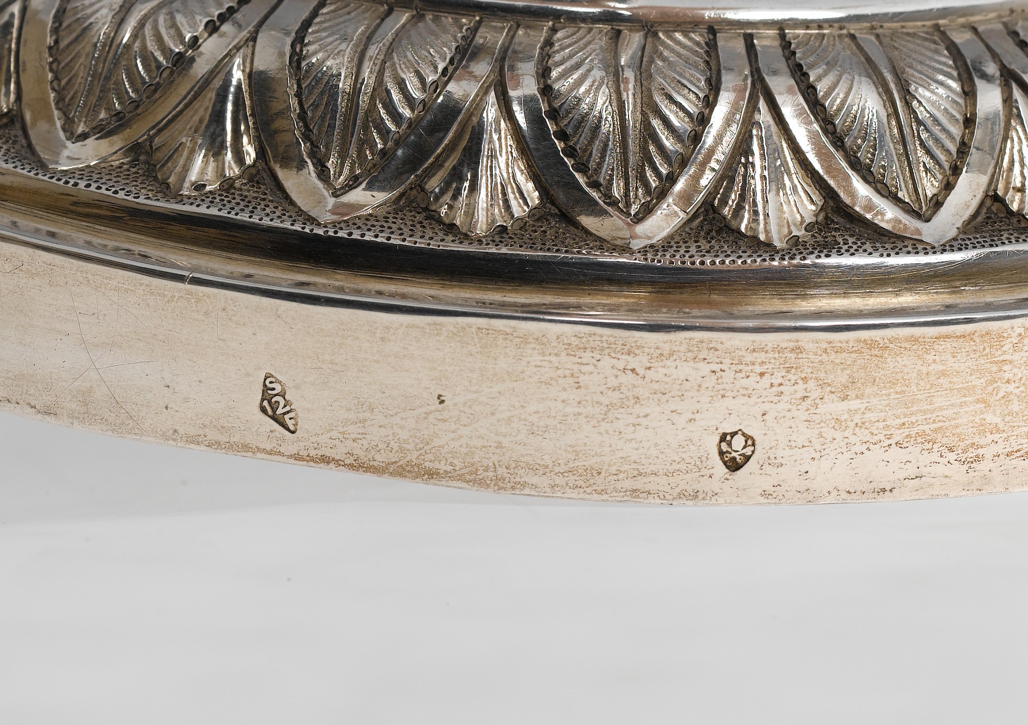 A SET OF FOUR-SILVER FIVE-LIGHT CANDELABRA, STEFANO FEDELI, ROME, CIRCA ...