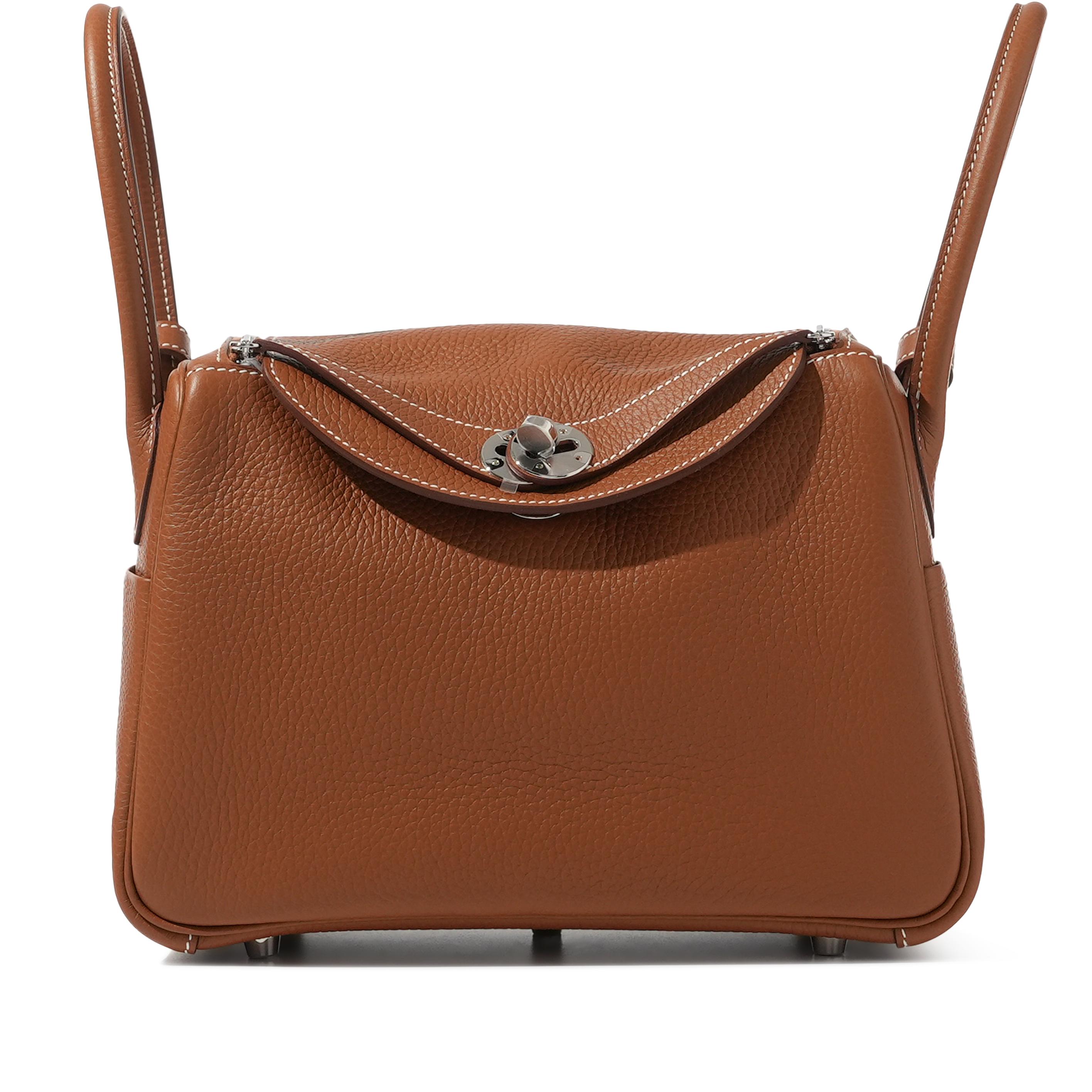 Hermès Gold Clemence Lindy 26 Palladium Hardware, 2022 Available For ...