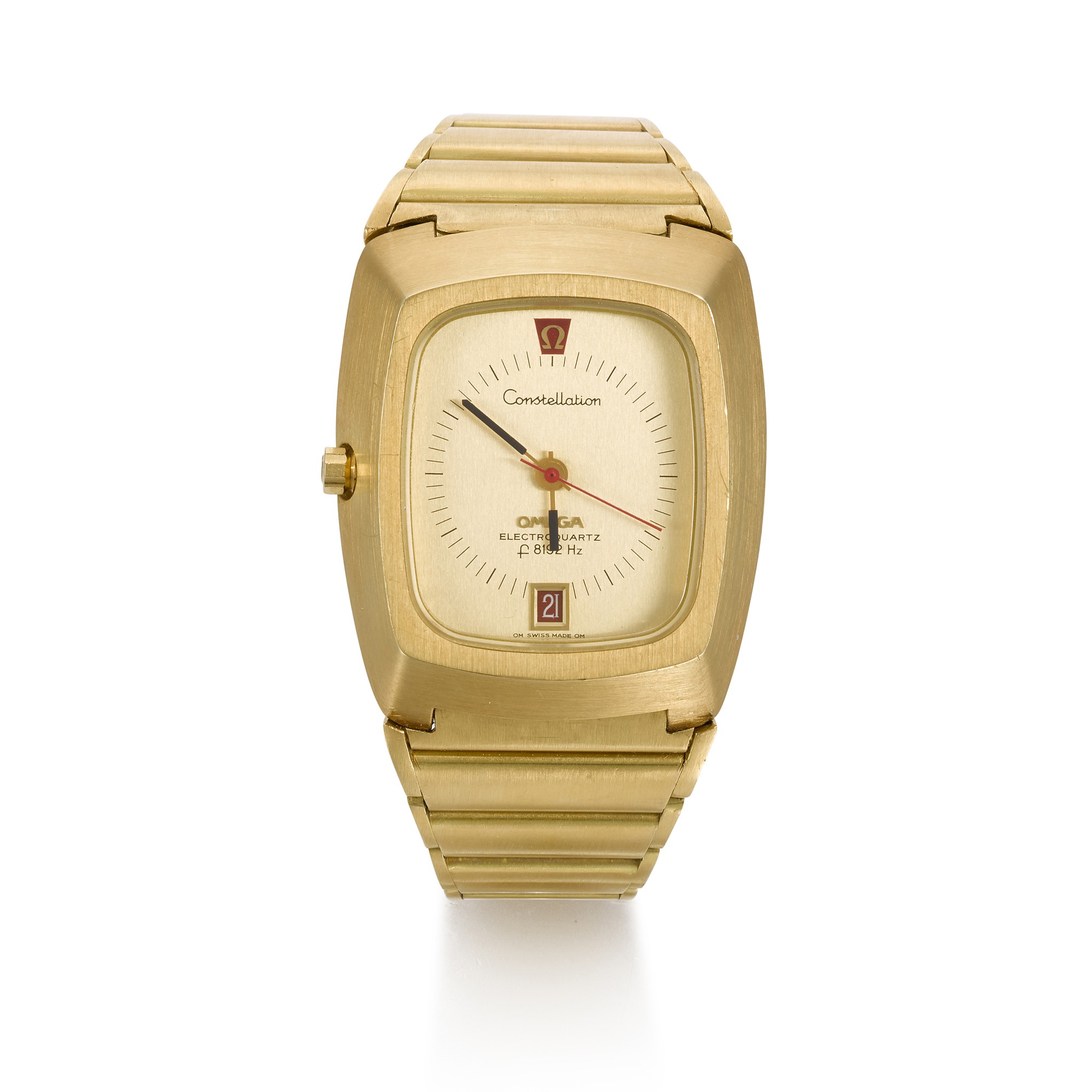 OMEGA | BETA 21 CONSTELLATION ELECTROQUARTZ F8192HZ BA 396 0802 YELLOW ...