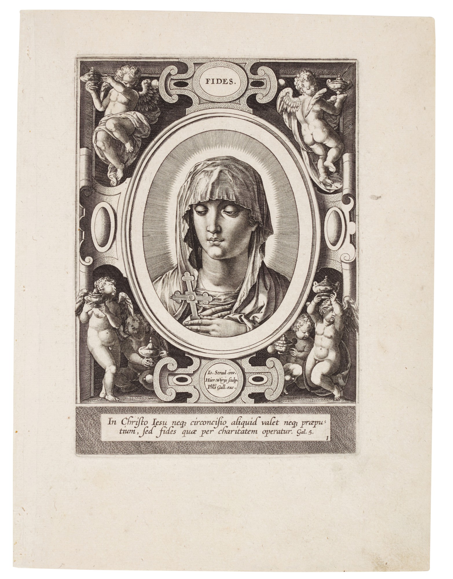 The Seven Virtues (New Hollstein 263-270) | Old Master Prints | 2021 ...