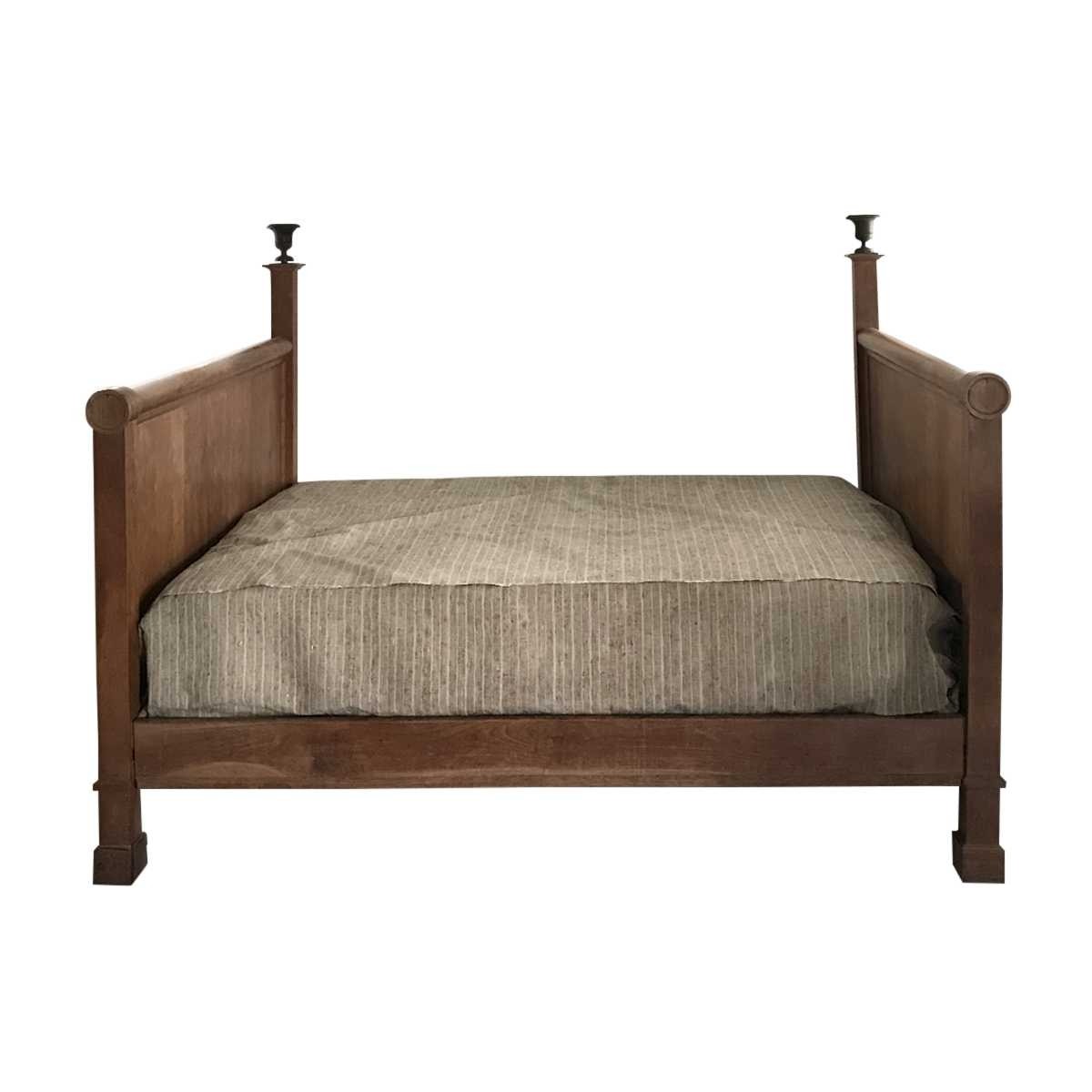 Antique Empire Style Gilt-Bronze Mounted Daybed Available For Immediate ...