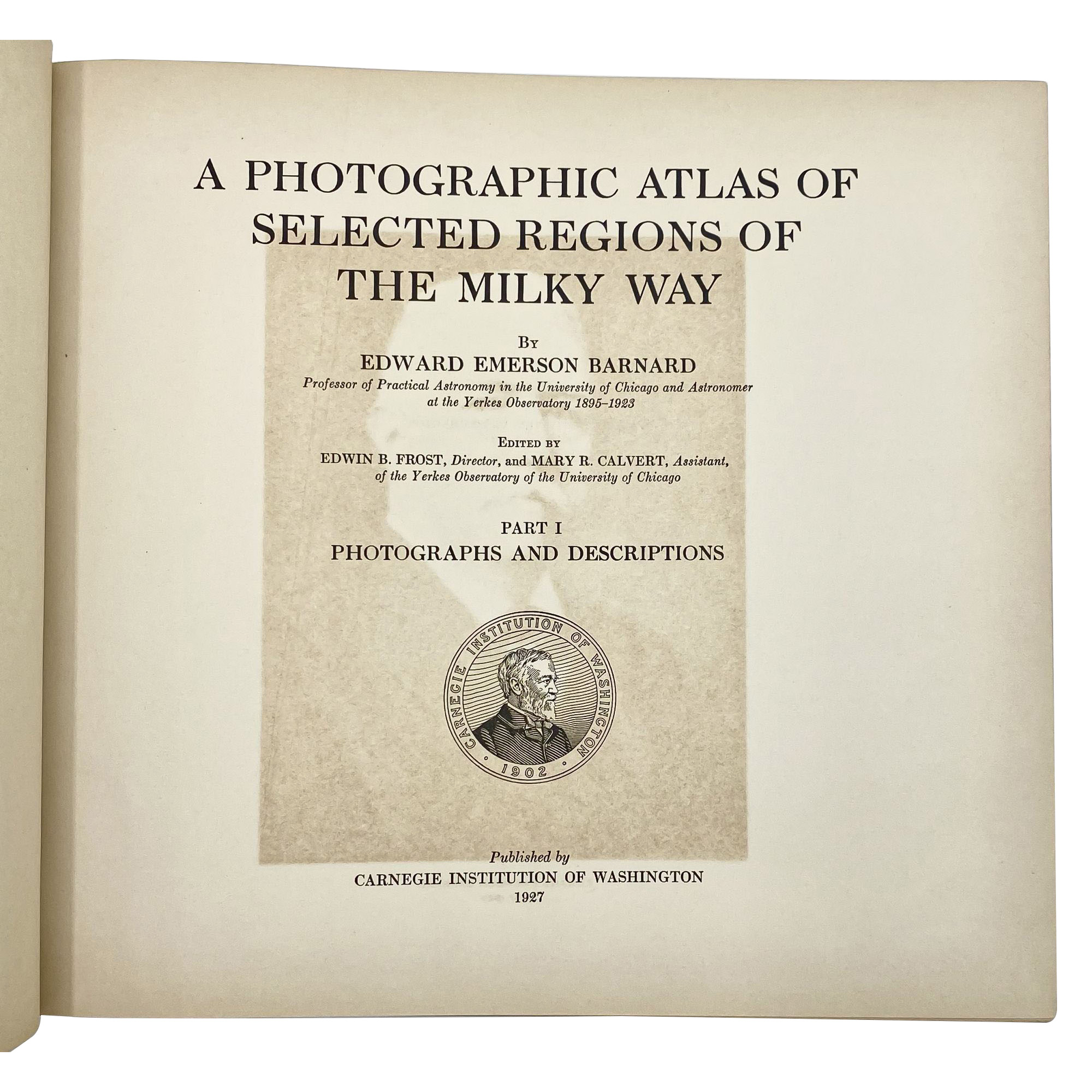 Edward Emerson Barnard Vintage A Photographic Atlas Of Selected Regions ...