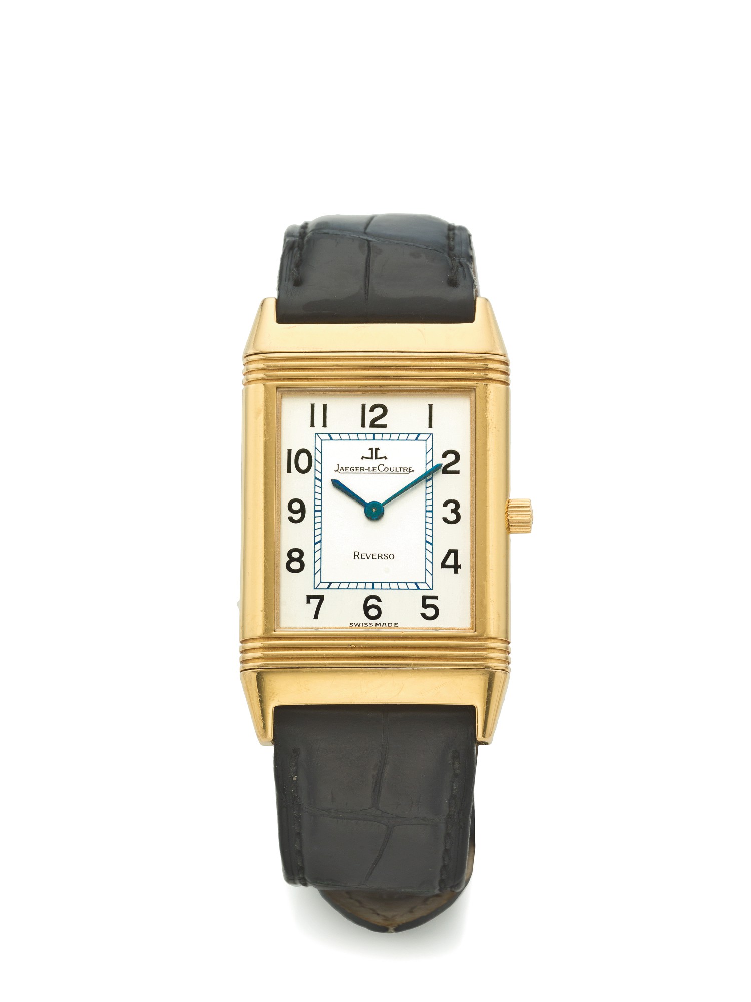 JAEGER-LECOULTRE | REF 250.1.08 REVERSO, A YELLOW GOLD RECTANGULAR ...