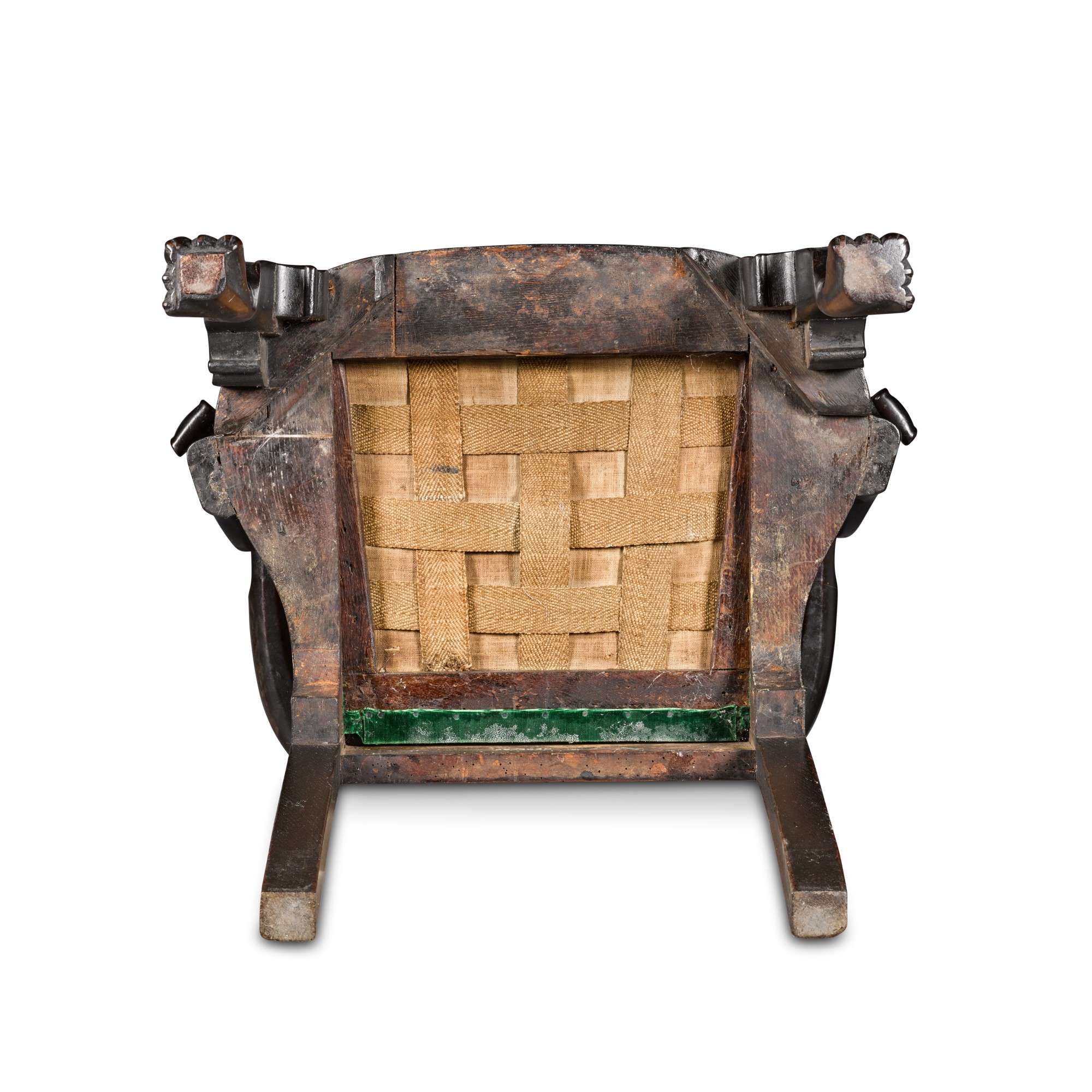 An Irish George II carved mahogany open armchair, mid-18th century ...