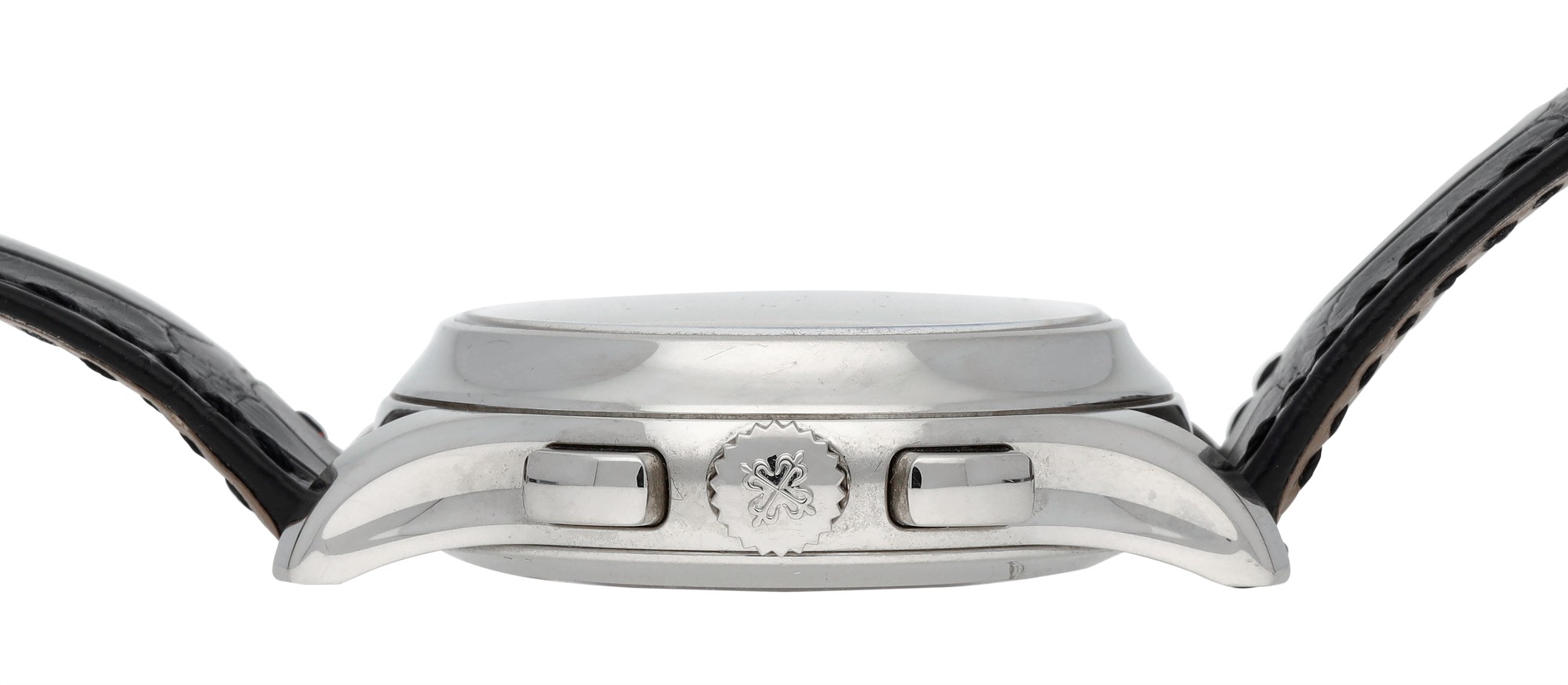 Ref. 5905P | A platinum annual calendar flyback chronograph wristwatch ...