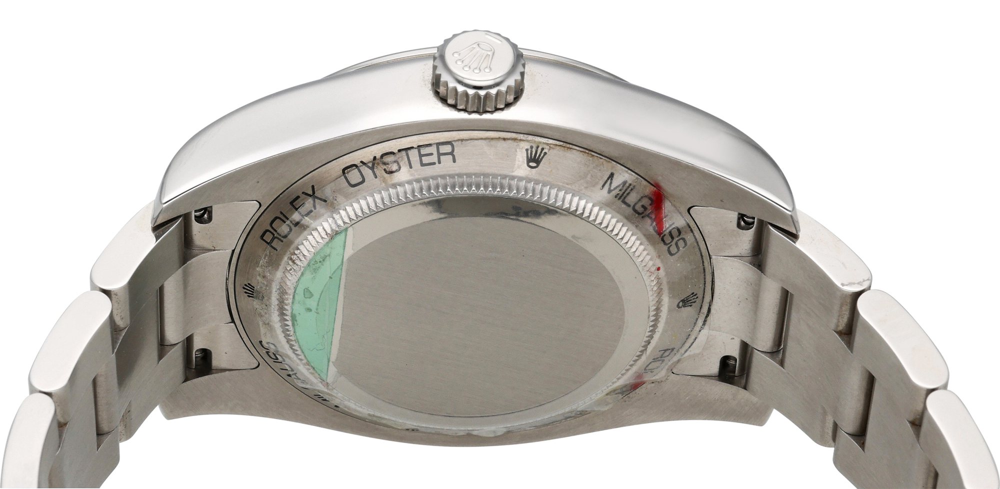 Reference 116400GV Milgauss | A stainless steel automatic antimagnetic ...