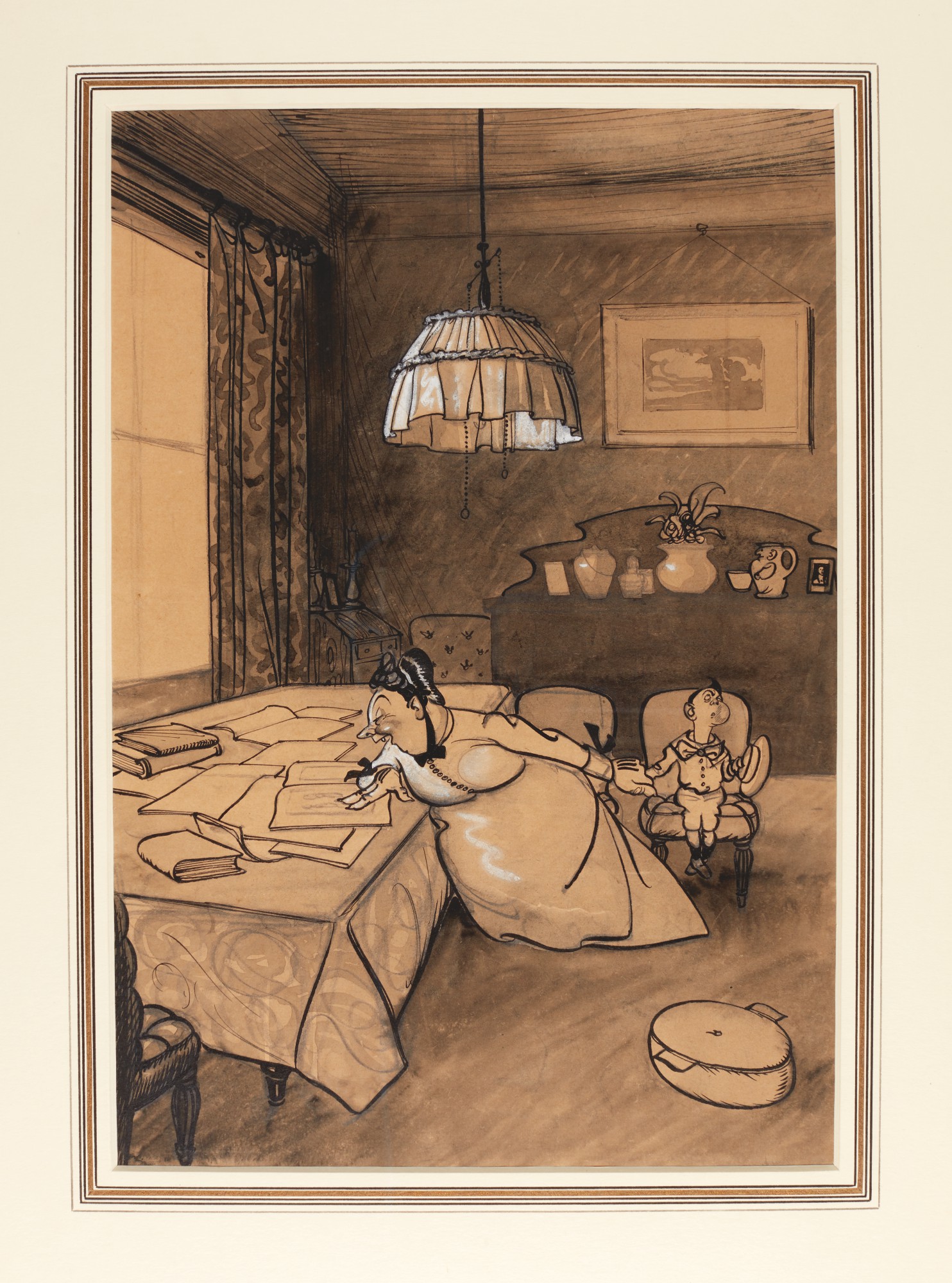 BATEMAN | "The Toothache", original drawing, [c. 1930] | English ...