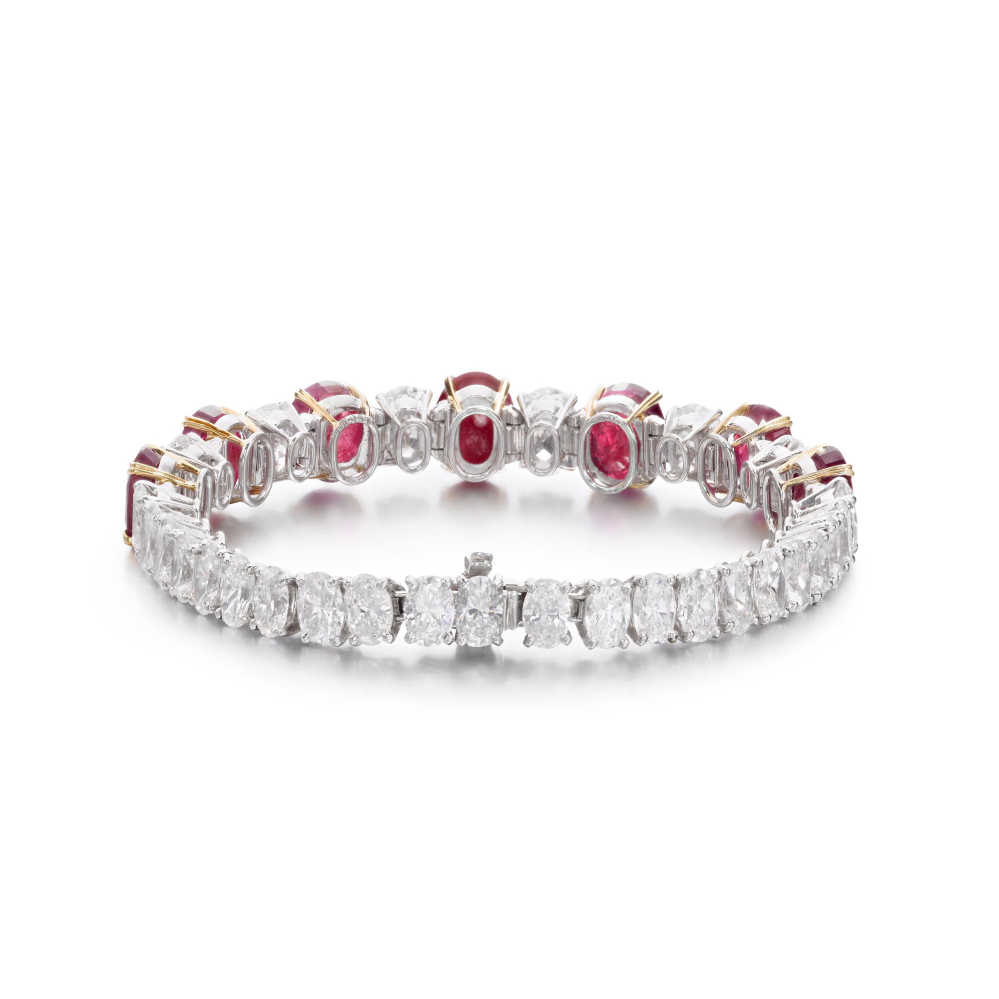 Ruby and diamond bracelet | 紅寶石配鑽石手鏈 | Magnificent Jewels and Noble ...