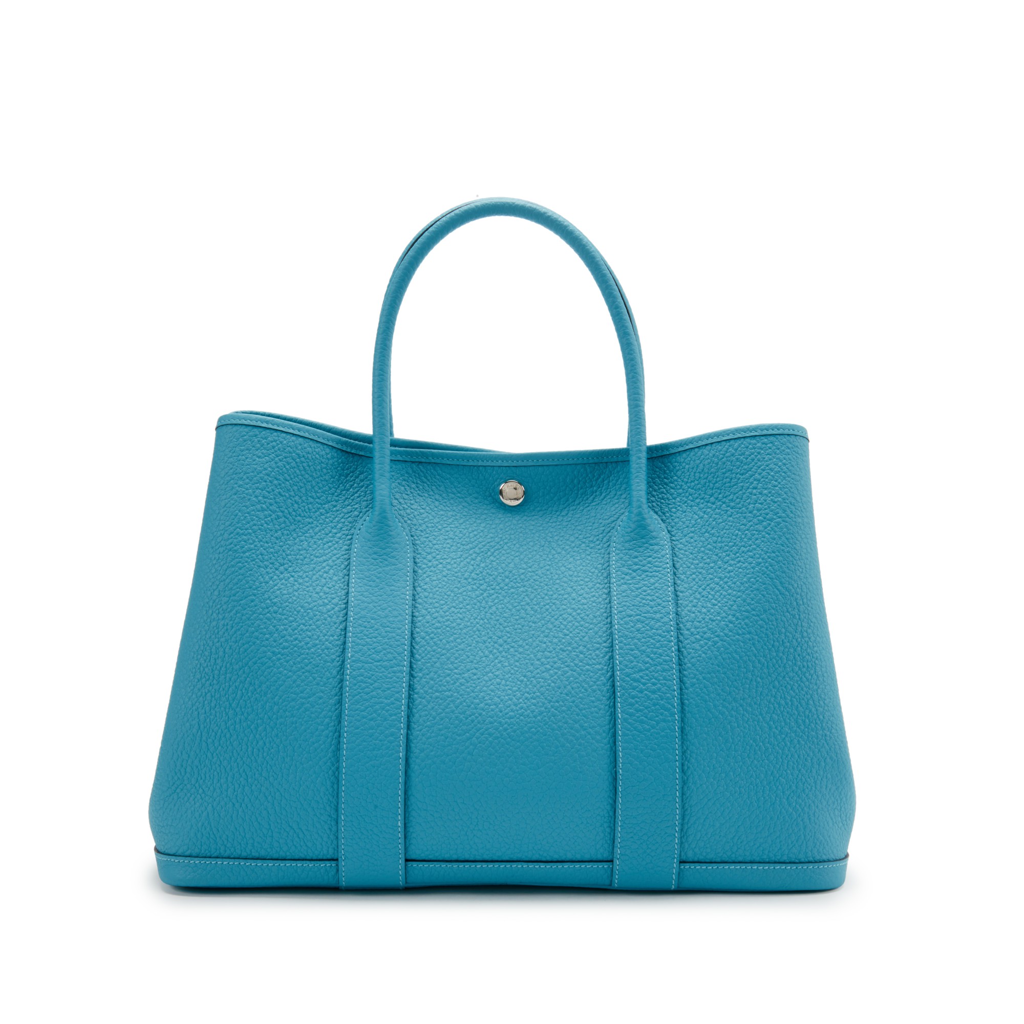 Hermès Blue Du Nord Vache Country Garden Party 36 Palladium Hardware ...