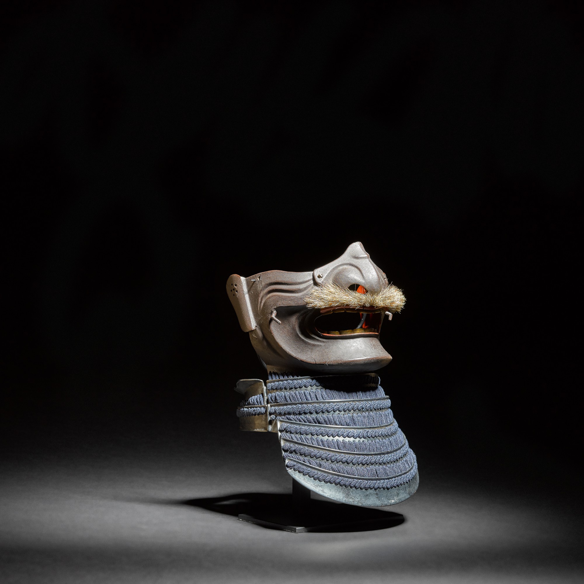 A mempo [face mask] | Edo period, 17th century | The Samurai: Japanese ...