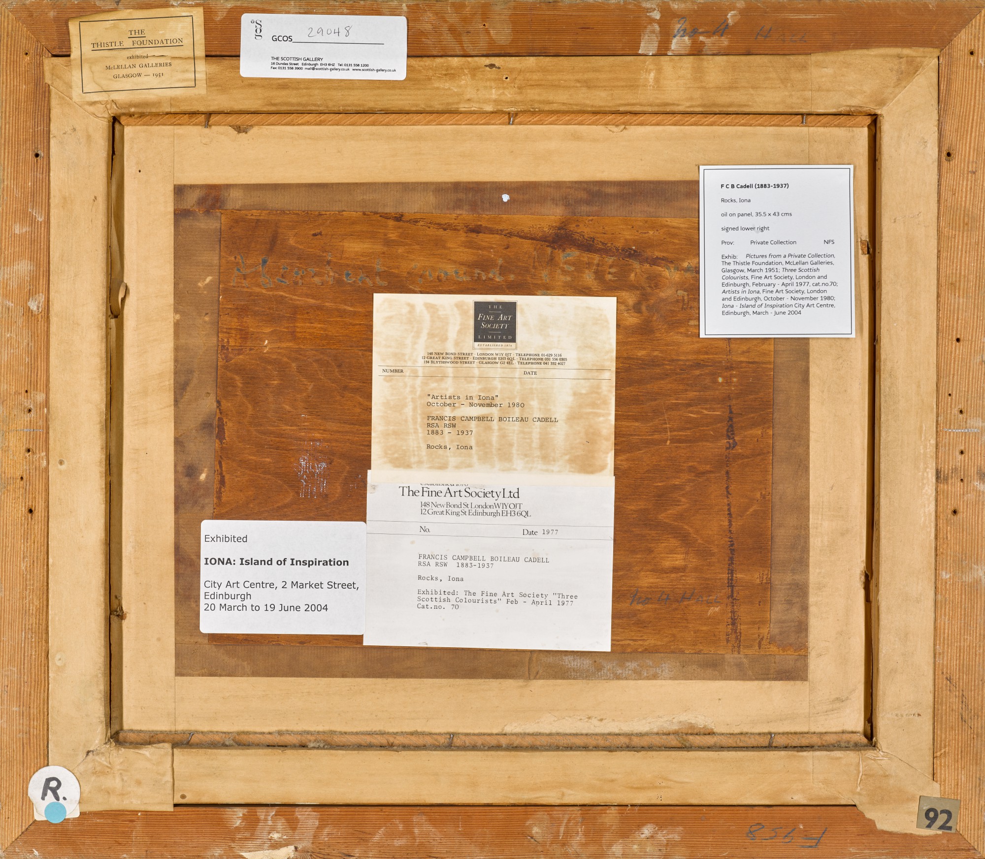 Rocks, Iona | The Way of Colour: Pictures from the Harrison Collection ...