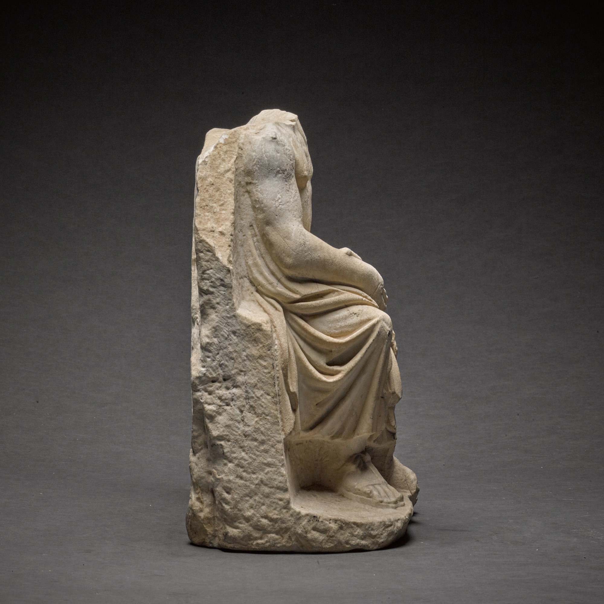 A Roman Marble Statue of Zeus Enthroned, circa 2nd Century A.D ...