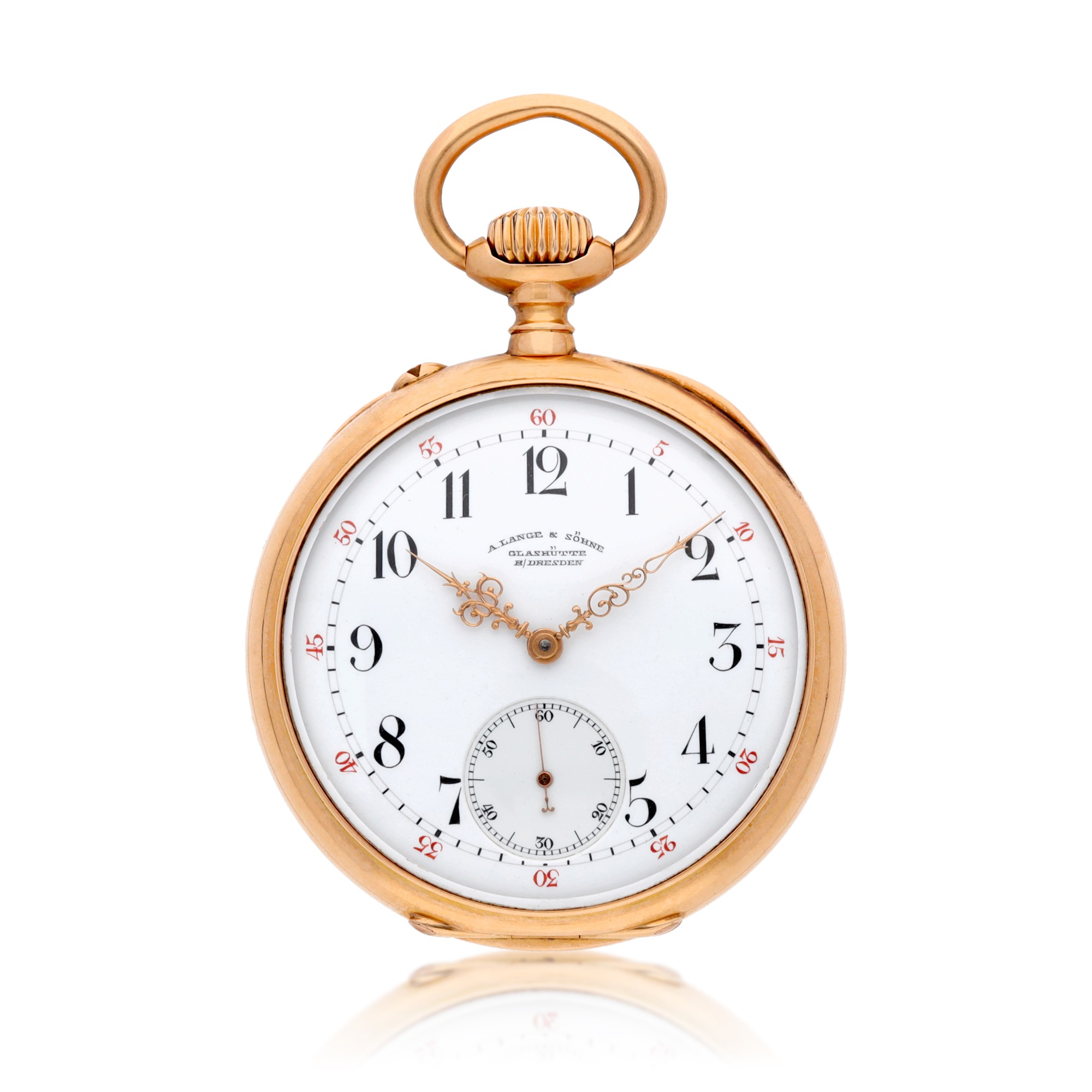 A gold open-faced keyless lever watch Circa 1890, no. 25855 | Fine ...