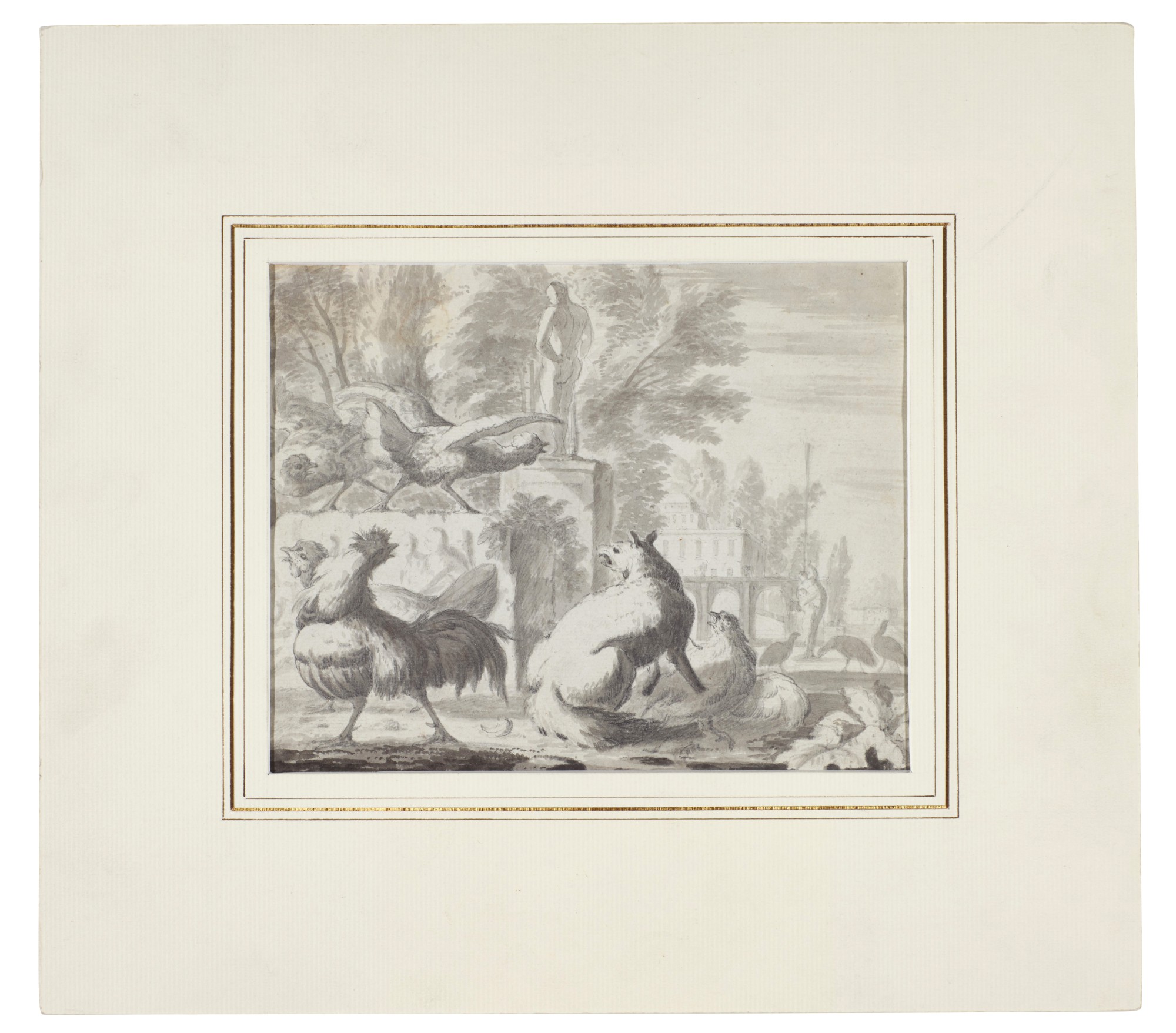 A fox attacking chickens in a park | Quality in Detail. The Juli and ...