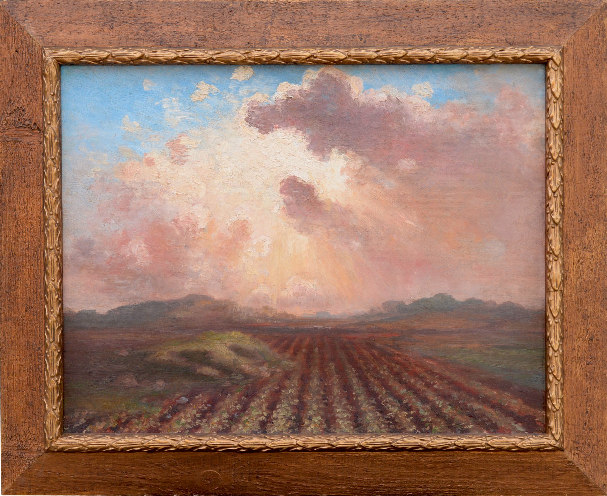 GEORGE WILLIAM RUSSELL | EVENING IN THE FIELDS | European Art ...