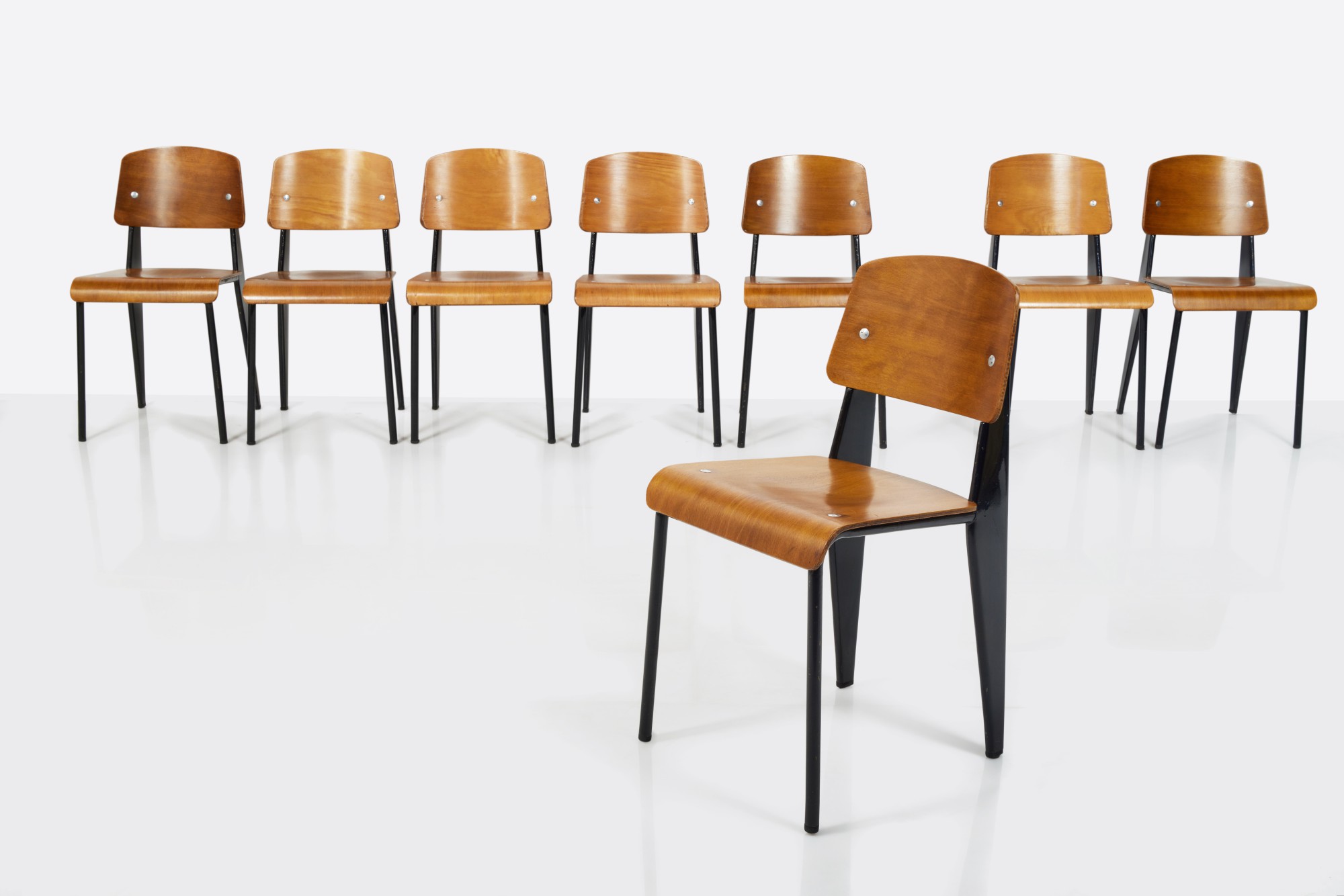 set of 8 "Standard" chairs | Important Design | | Sotheby's