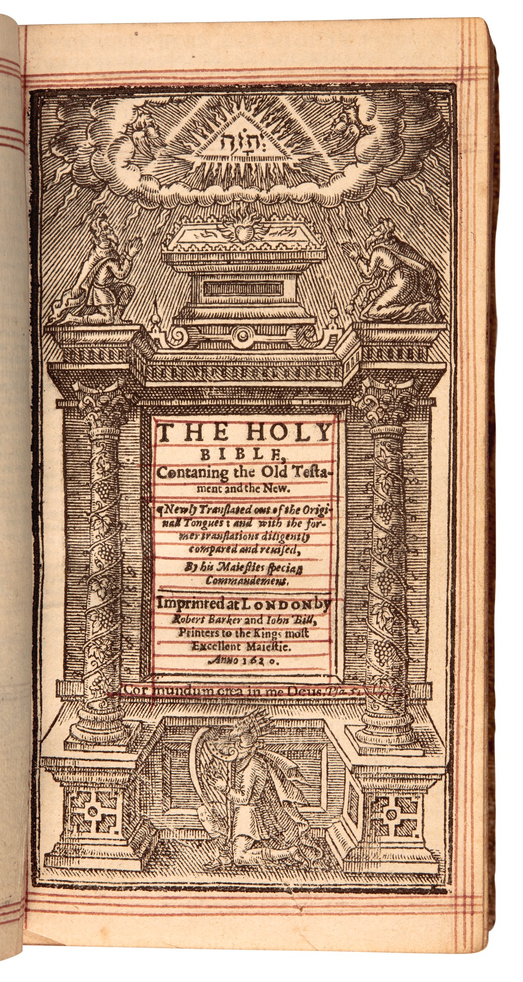 BIBLE, English, 1620 | in needlework binding attributed to the Nuns of ...