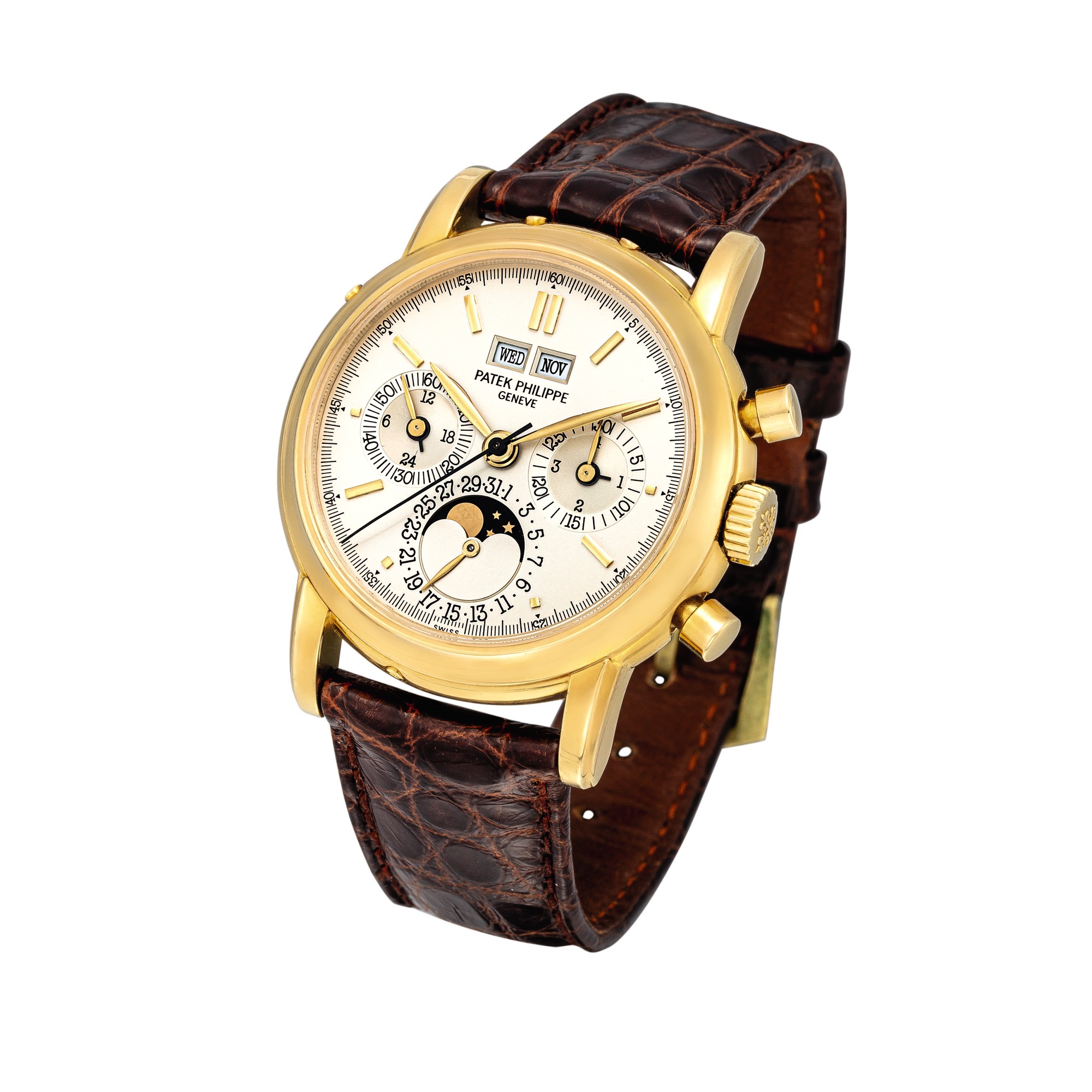 Patek Philippe | Reference 3971, A yellow gold perpetual calendar ...