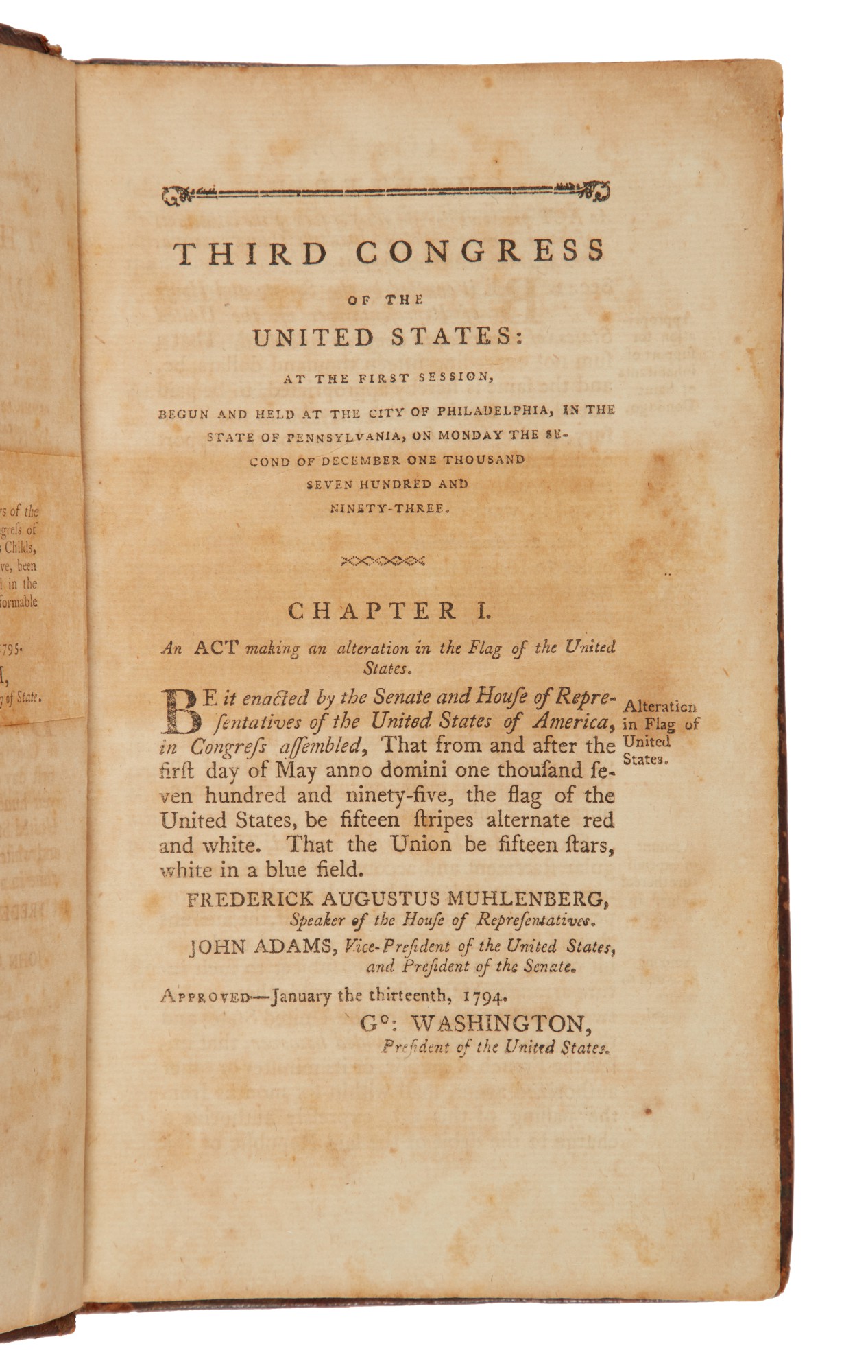 United States Congress | Acts Passed at The Third Congress of The ...