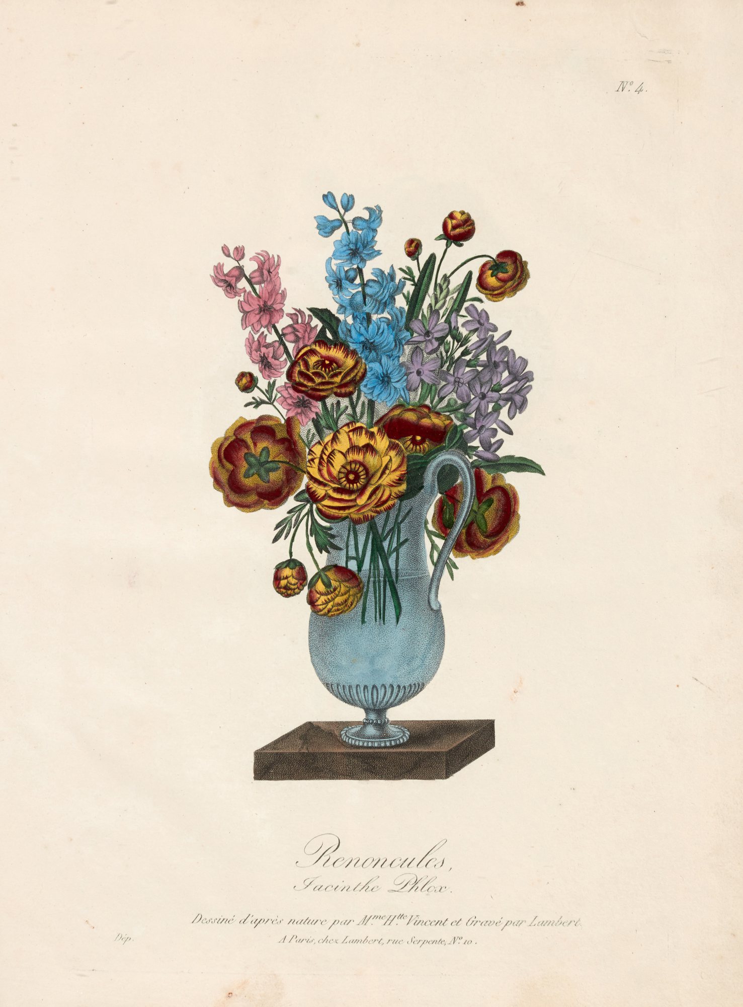 Henriette Antoinette Vincent | Collection de 24 Bouquets de Fleurs ...