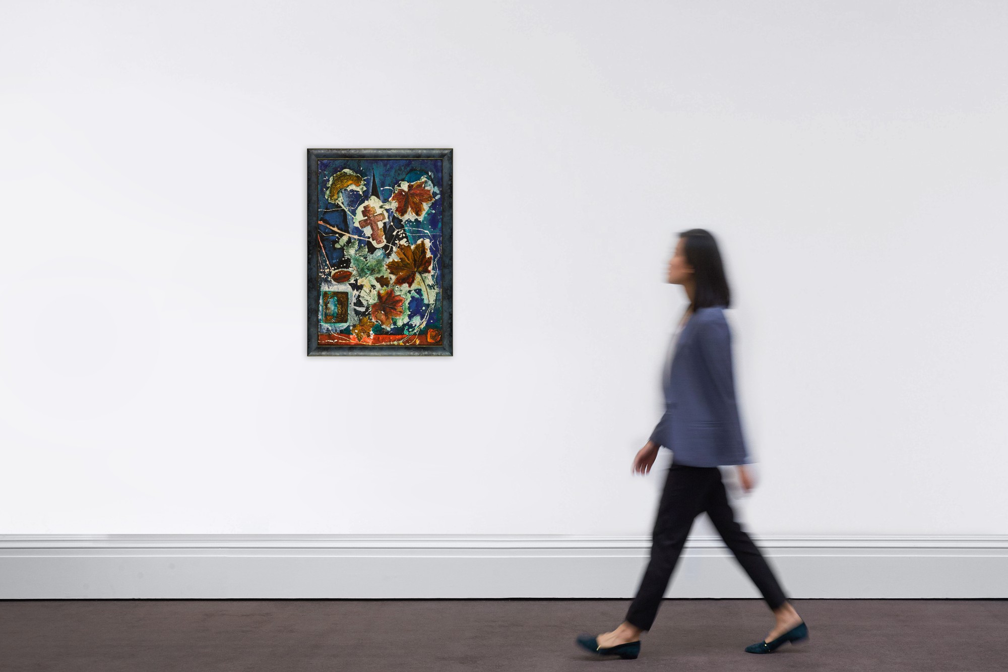 Composition with Leaves and Cross | Escape Artists – The Non ...