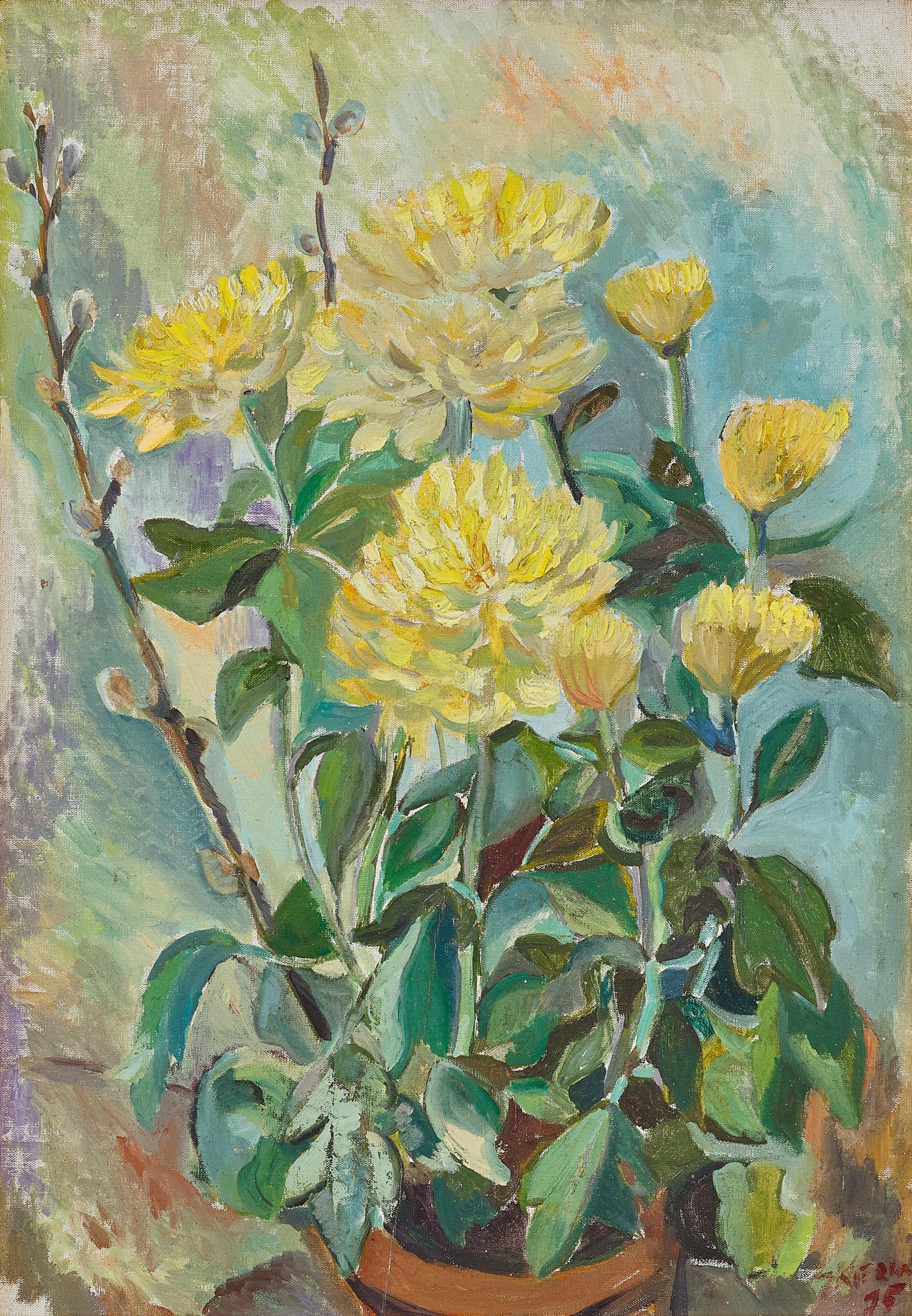 Sudjana Kerton 蘇加那·克爾頓 | Flowers 花卉 | Modern Art Online | 2022 | Sotheby's