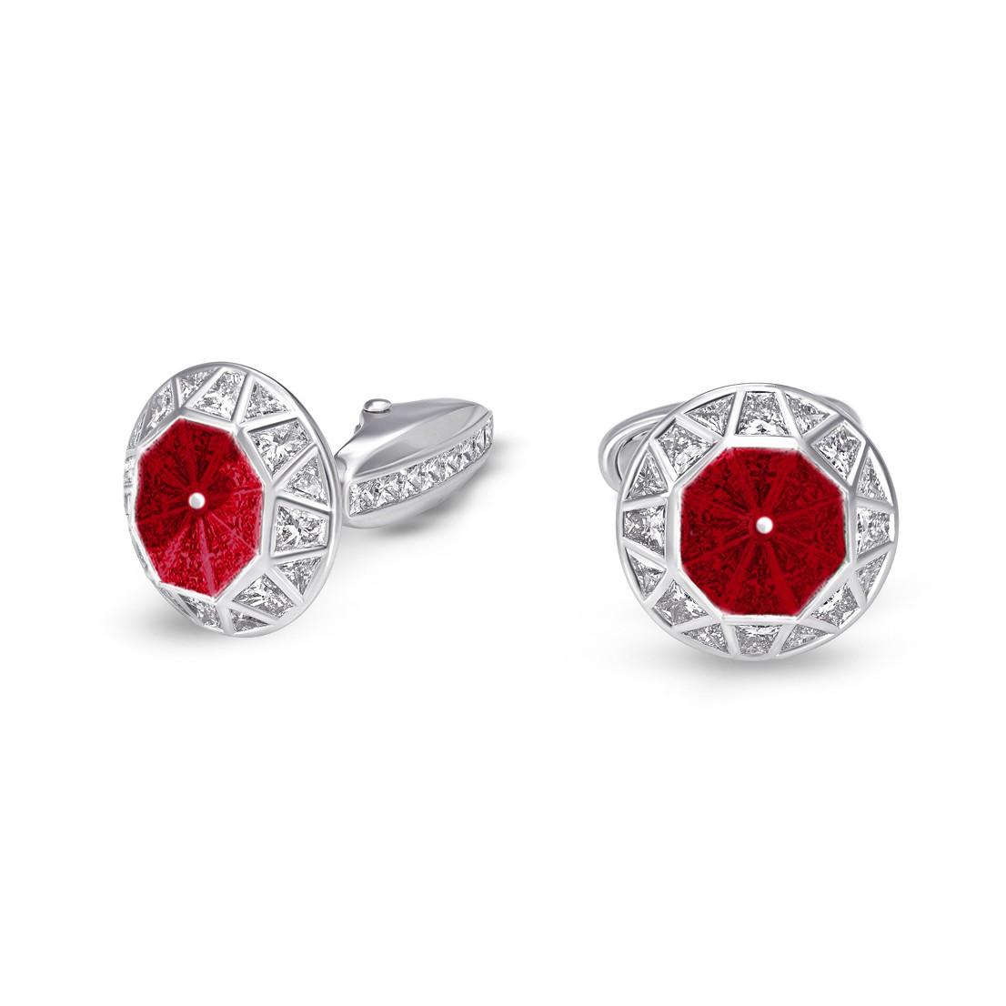 GRAFF | PAIR OF RUBY AND DIAMOND CUFFLINKS | The Weekly Edit: Fine ...