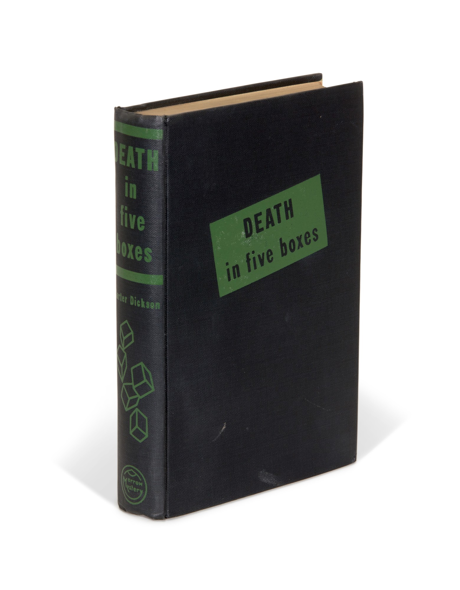 Carter Dickson [John Dickson Carr] | Death in Five Boxes, 1938 ...