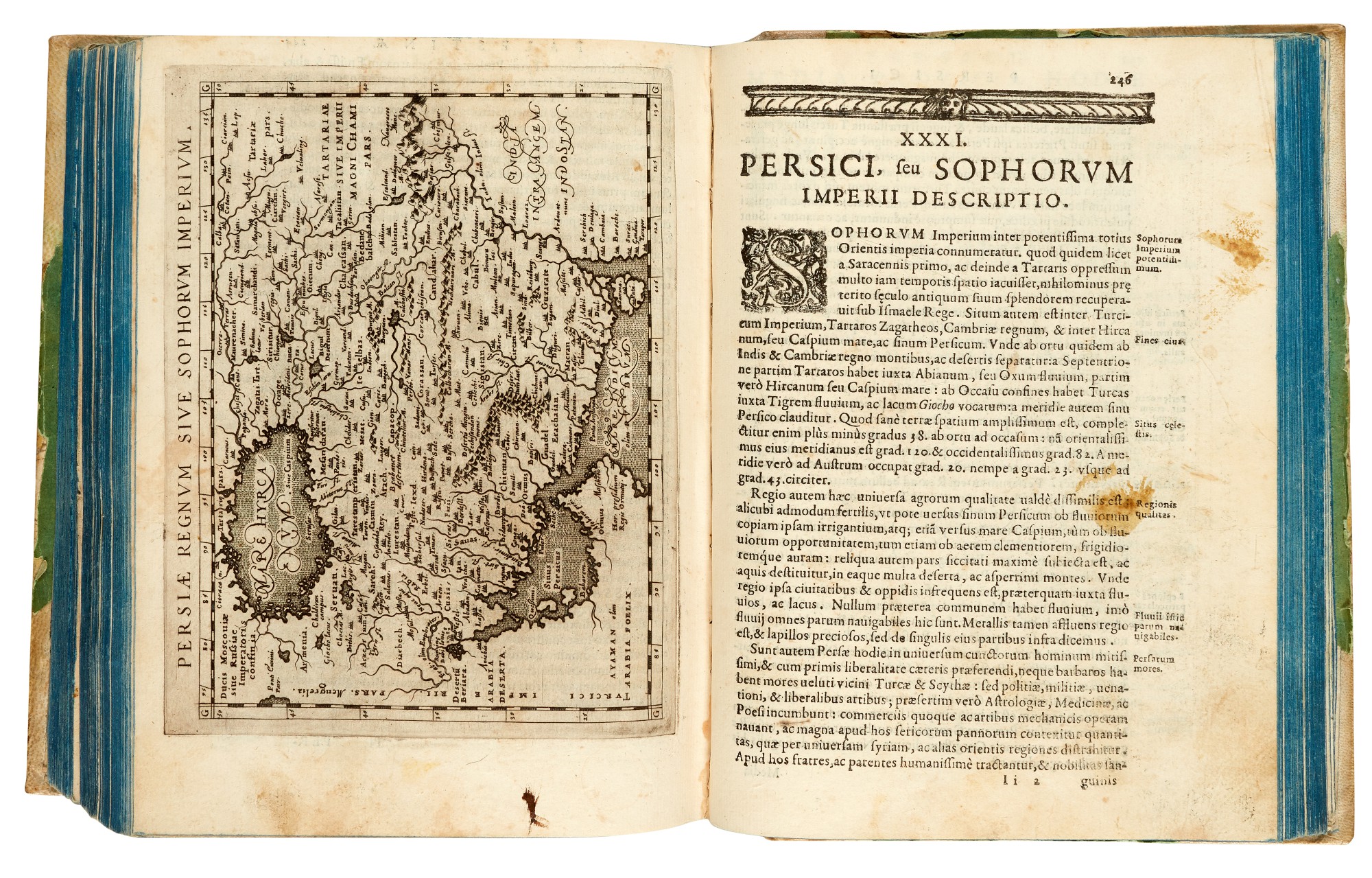 PTOLEMAEUS | Geographia universa, Venice, 1596, later half vellum ...