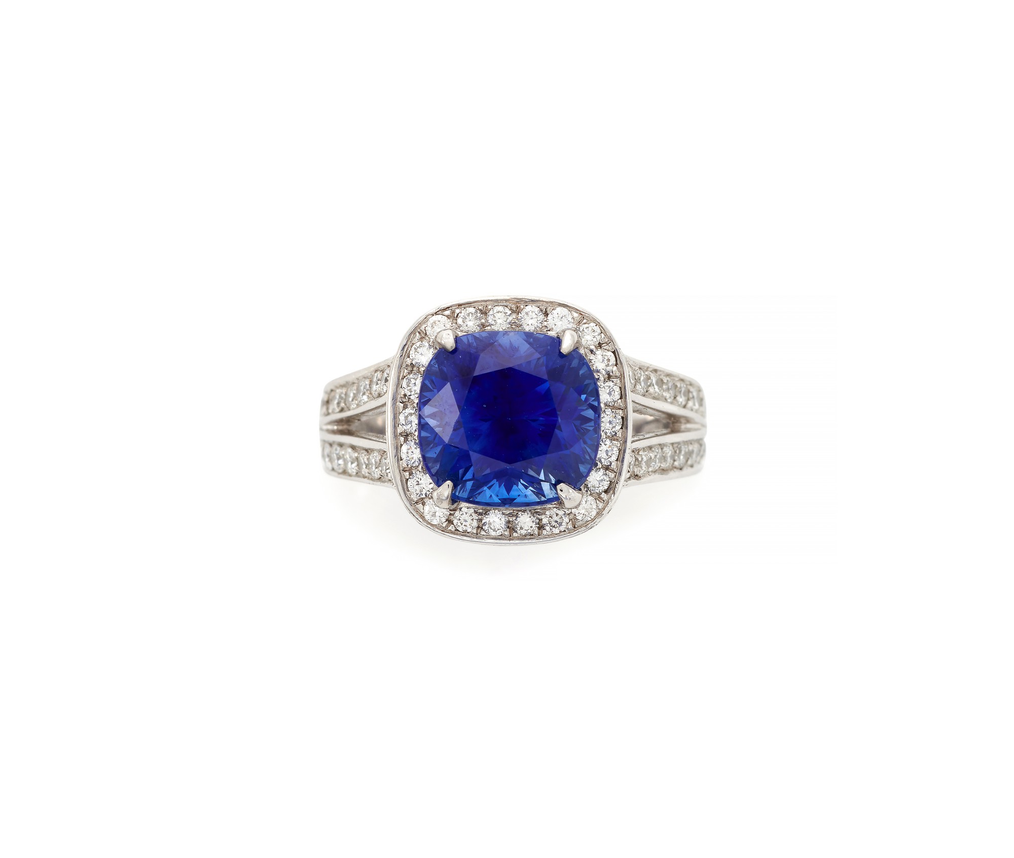 SAPPHIRE AND DIAMOND RING (ANELLO CON ZAFFIRO E DIAMANTI) | Jewels ...