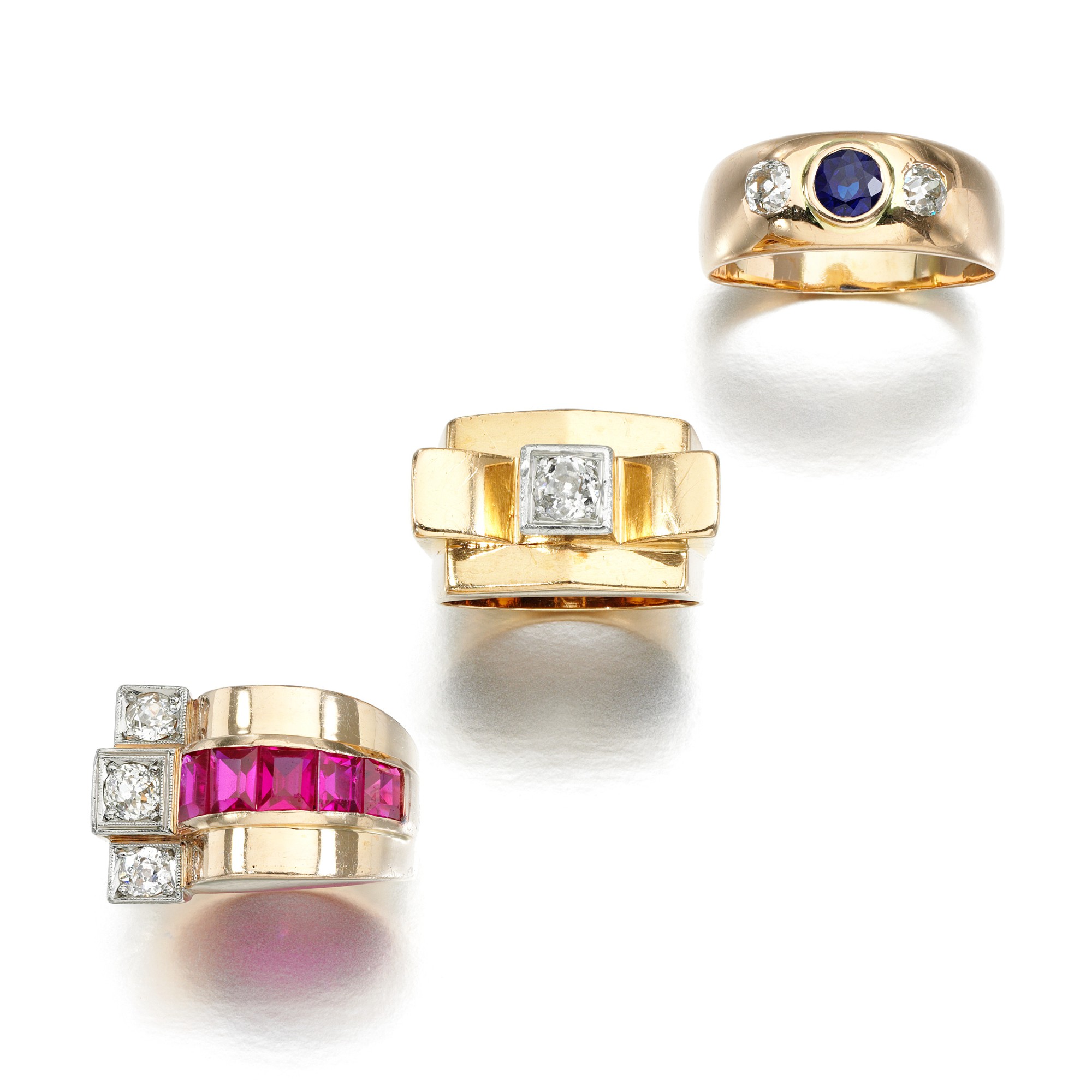 Three gem set rings | Fine Jewels | 2021 | Sotheby's