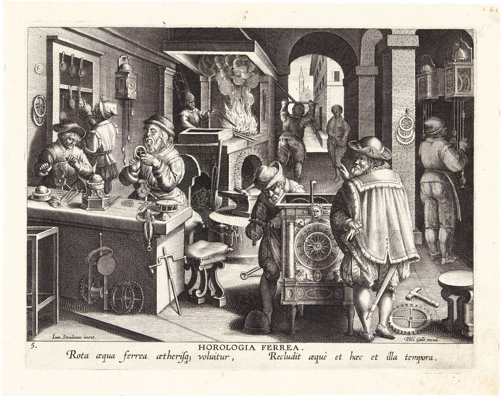 AFTER JAN VAN DER STRAET, CALLED STRADANUS | NEW INVENTIONS OF MODERN ...