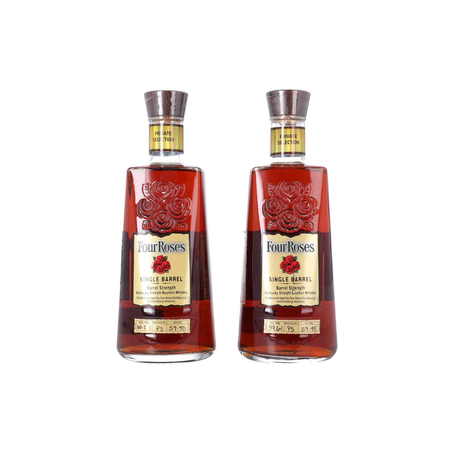 Four Roses Single Barrel Private Selection 18 Year Old 60.5 abv NV (2 ...