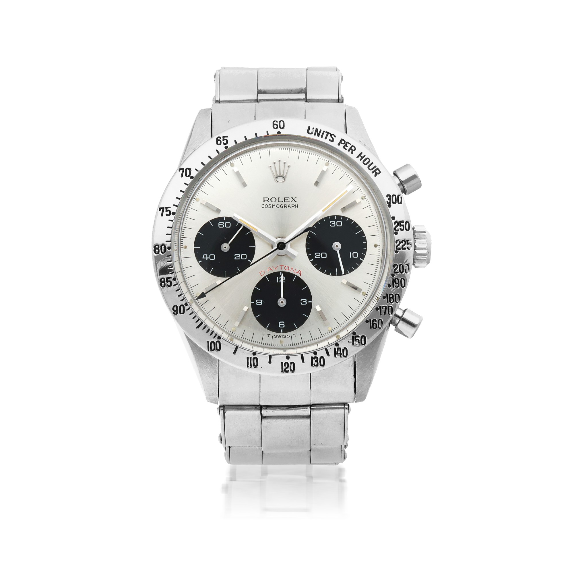 ROLEX | 'CHERRY RED' DAYTONA, REF 6239, STAINLESS STEEL CHRONOGRAPH ...
