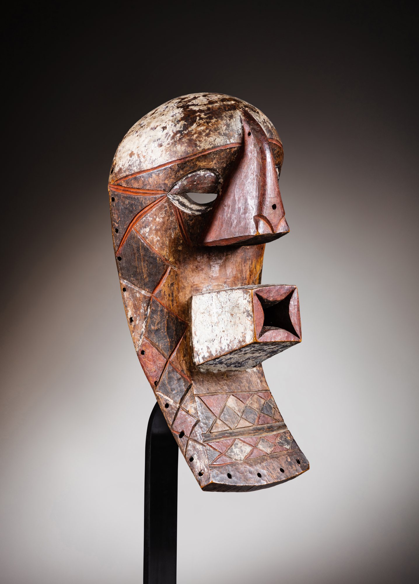 Masque, Songye, République Démocratique du Congo | Songye kifwebe Mask ...