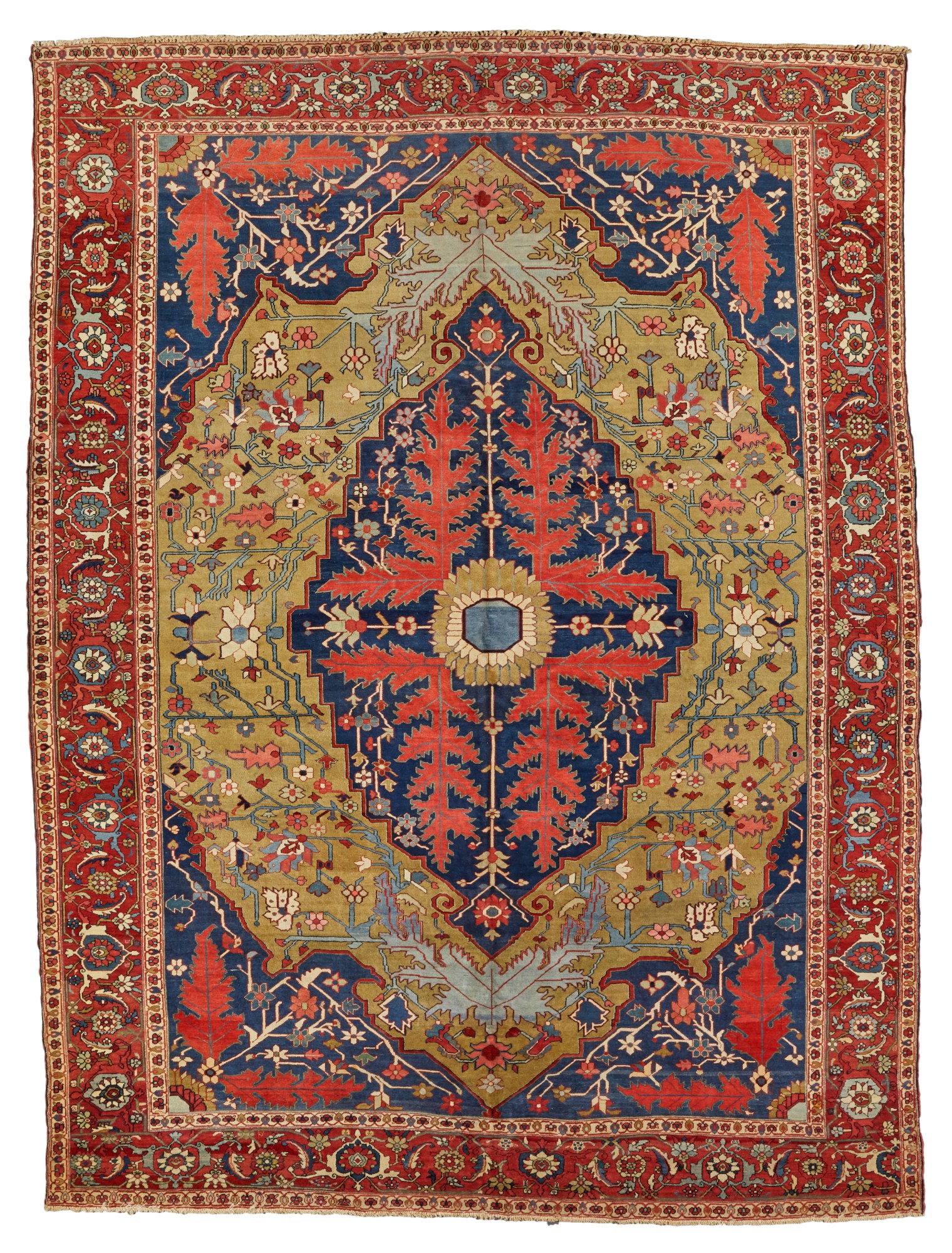 A Heriz carpet, Northwest Persia, circa 1880 | Arts of the Islamic ...