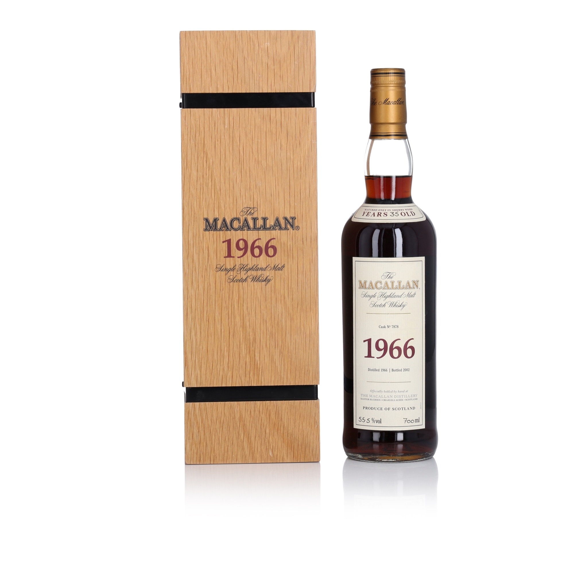 The Macallan Fine & Rare 35 Year Old 55.5 abv 1966 (1 bt 70cl ...